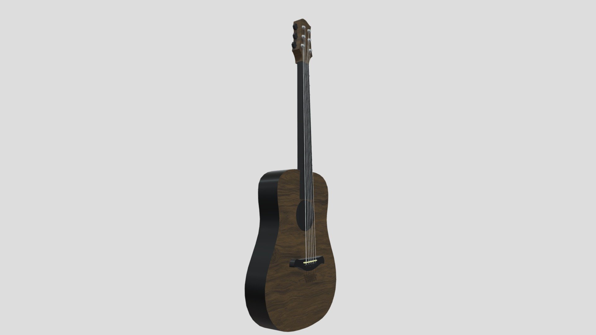 Acoustic Guitar - Download Free 3D model by Tycho Magnetic Anomoly ...