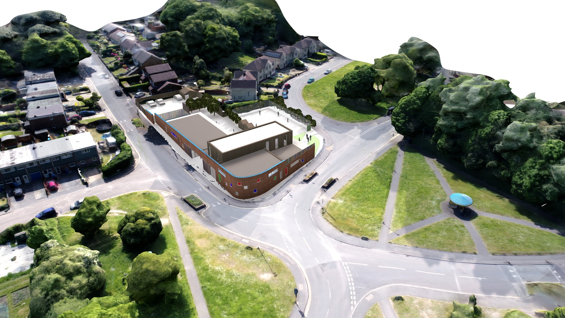 Bourne Community Hub-Planning Application Model - 3D model by Peter ...