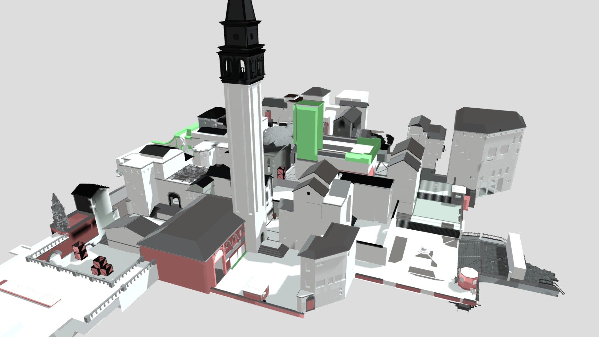 ING Ascent map only - 3D model by gioboi3 [cbfc88d] - Sketchfab