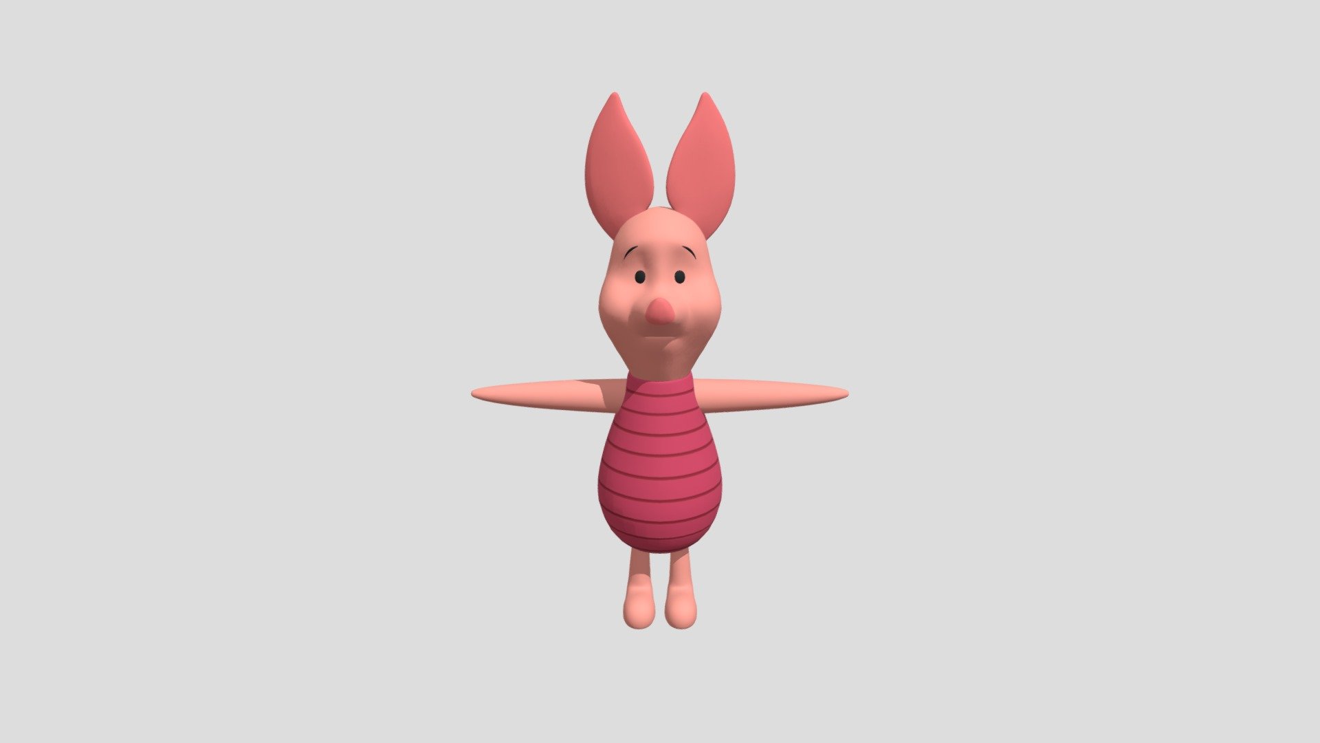 Piglet - Download Free 3D model by anderlenolan [cbfcf9d] - Sketchfab