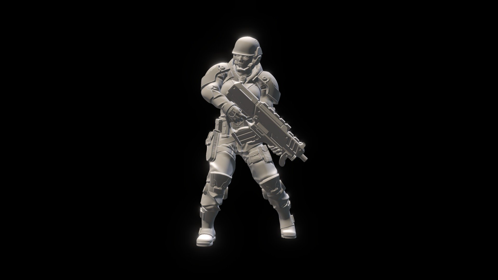 SAYX SOLDIER 02 - 3D model by Scale Games (@scalegames) [cbfd622 ...