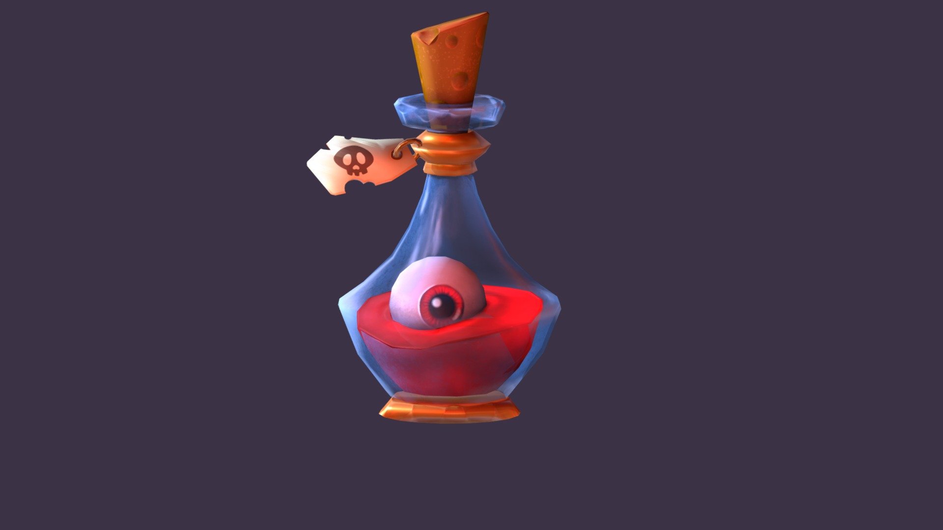Stylized Vial - 3D model by Muroski (@blazynskakornelia) [cbfe092 ...