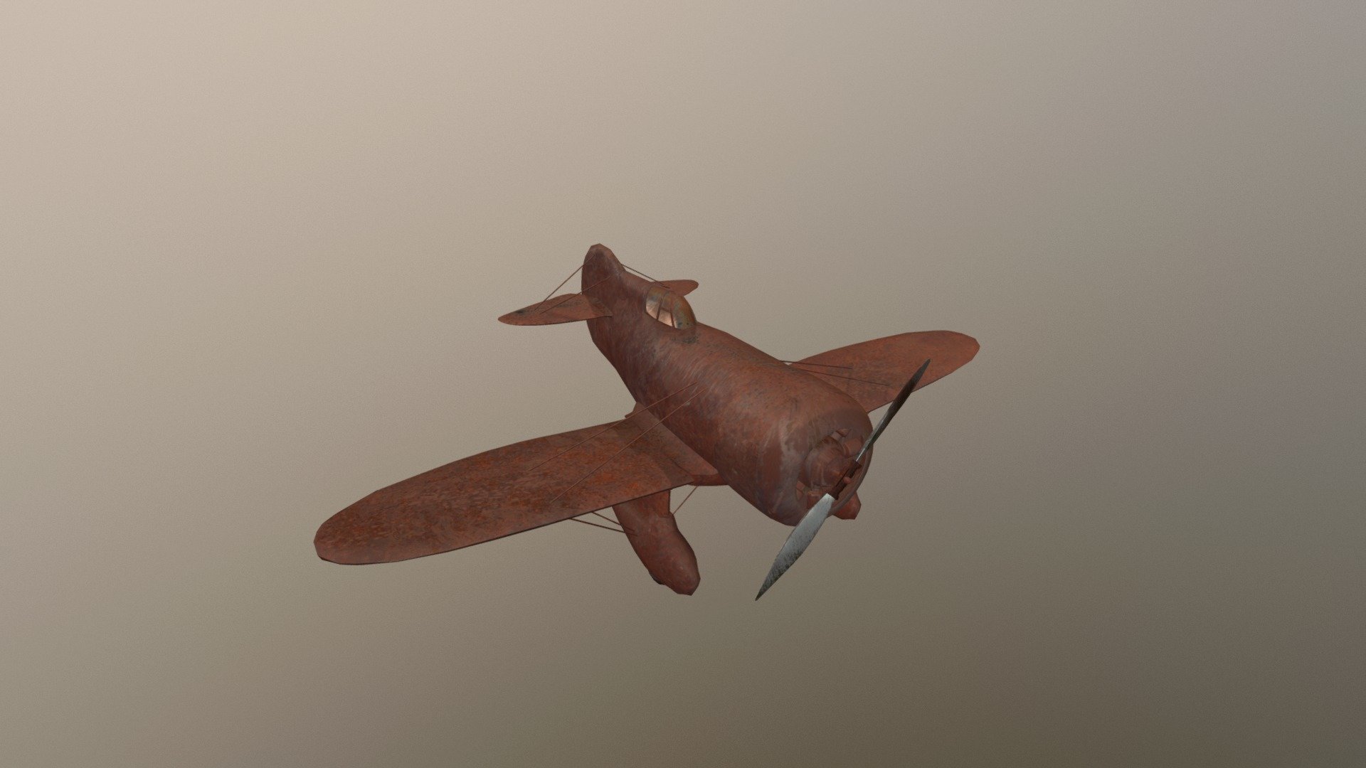 Rust_Plane - 3D model by Hugo.Villette-Zolty [cbff070] - Sketchfab