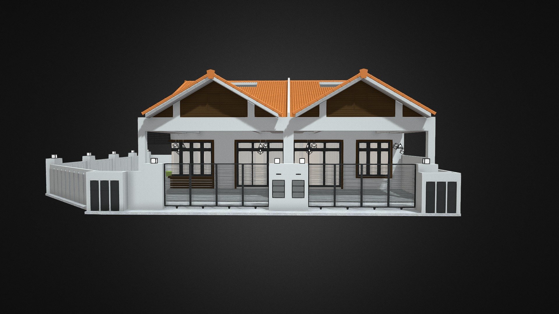 TAMAN PARIT BESAR, Jln Junid, Muar - 3D model by SK Concept (@skconcept ...