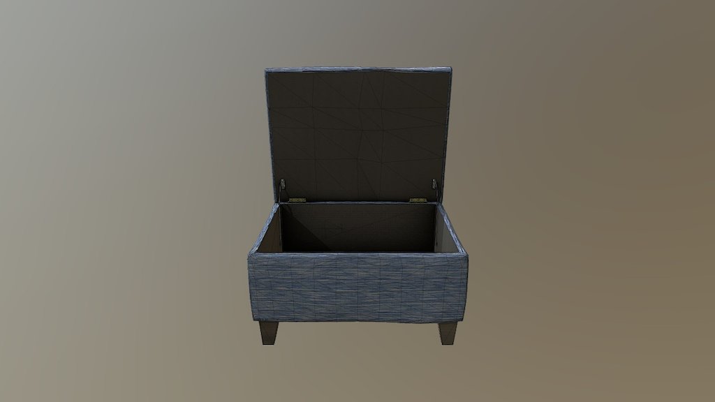 ArtTest_Ottoman - 3D model by Malika K (@malikak) [cc01035] - Sketchfab