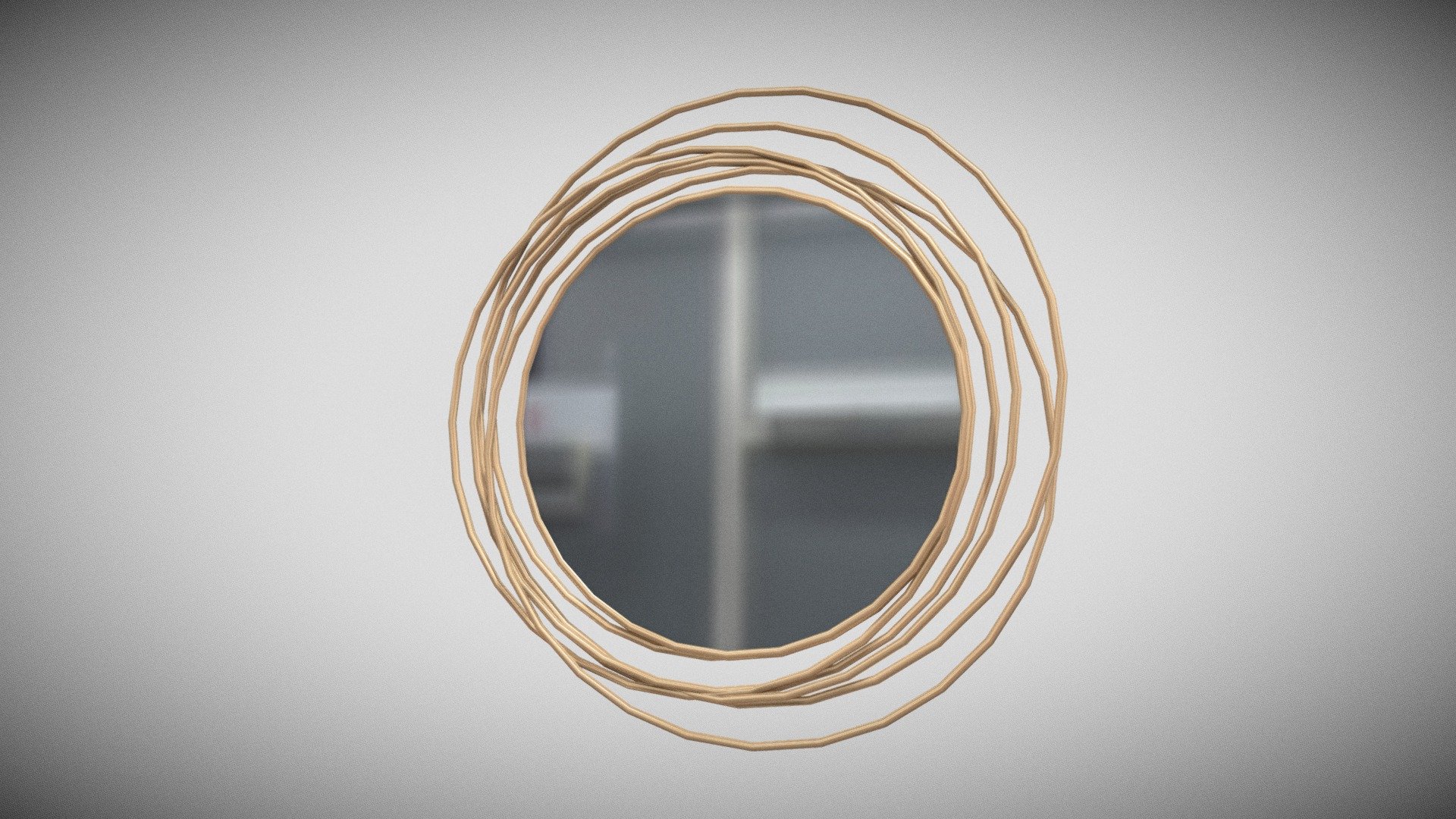 3D decorative mirror - 3D model by nvere [cc01118] - Sketchfab