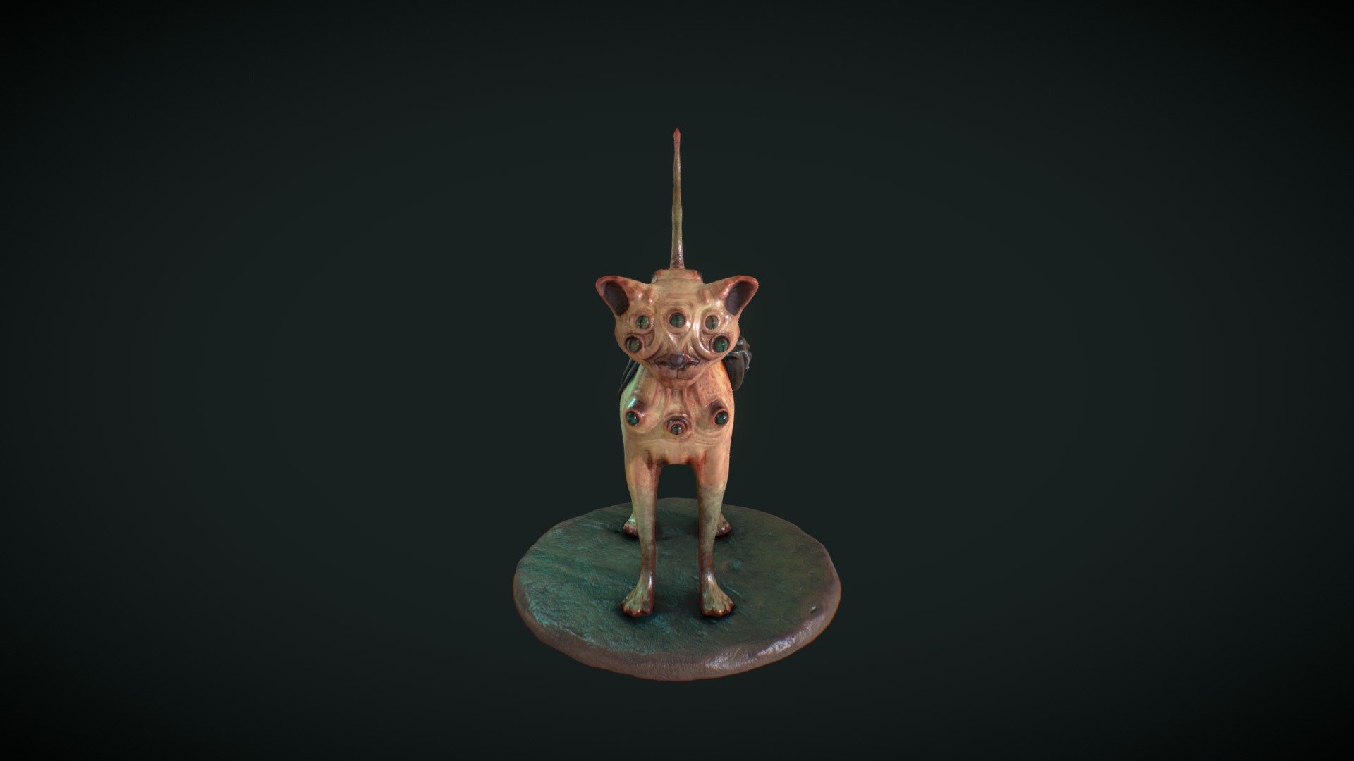 Alien Cat - 3D model by sindavsp [cc018ac] - Sketchfab