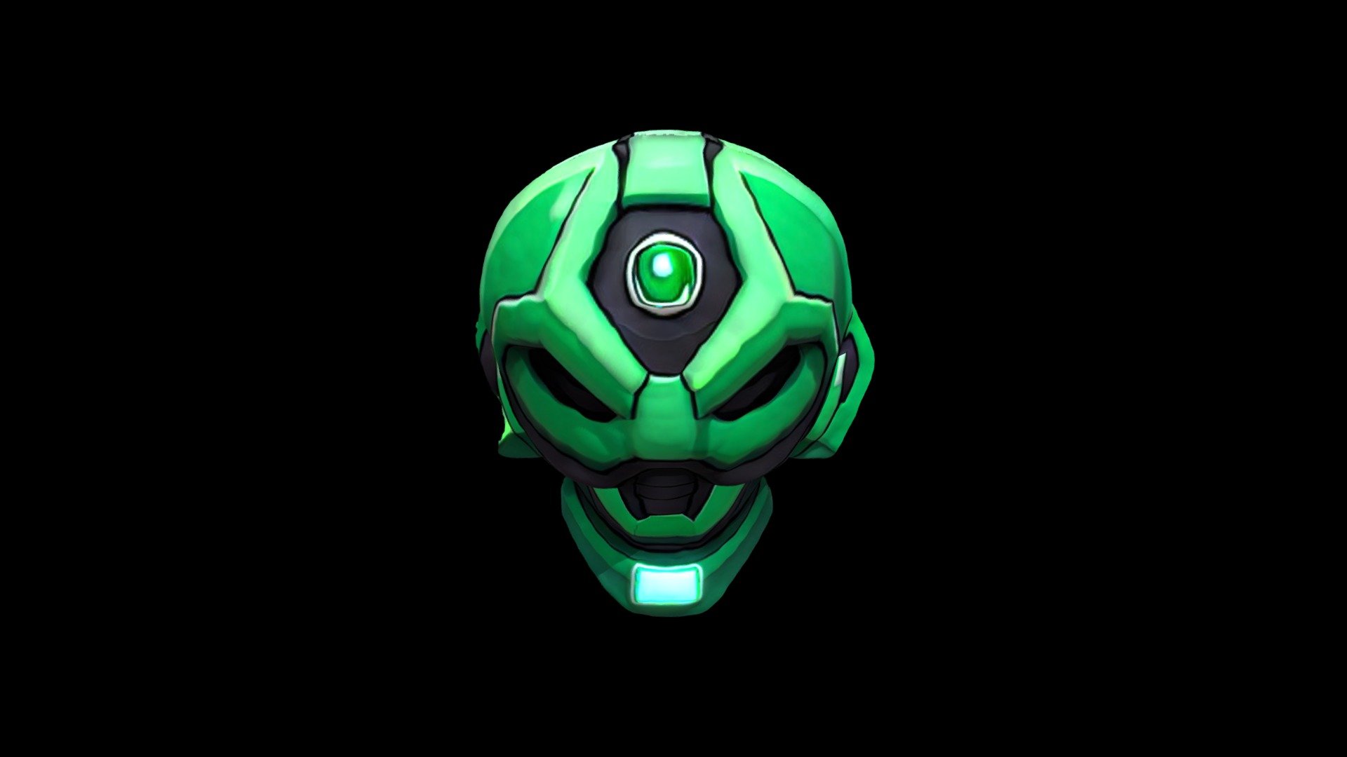 Helmet Mask Robot Cartoon 1012 - Download Free 3D model by klrxyz ...