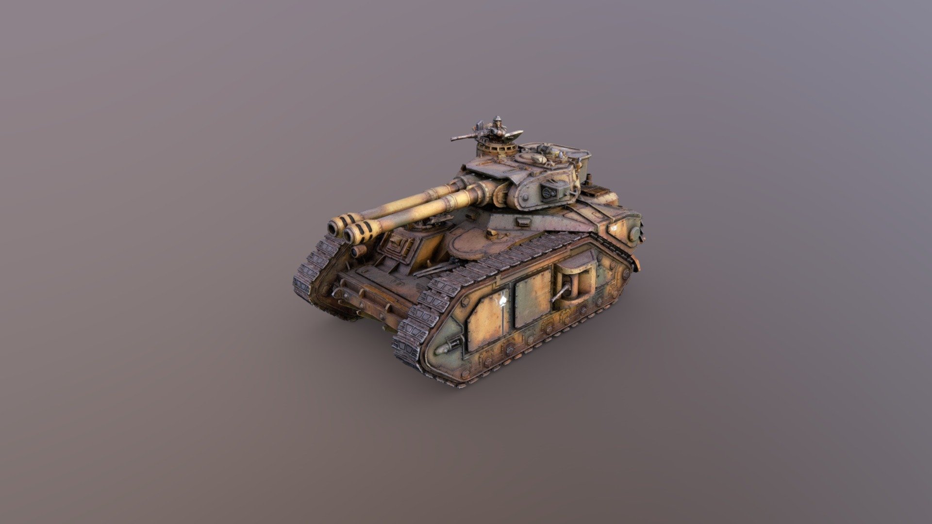 Macharius Tank Model - 3D model by hrkranz [cc042d2] - Sketchfab