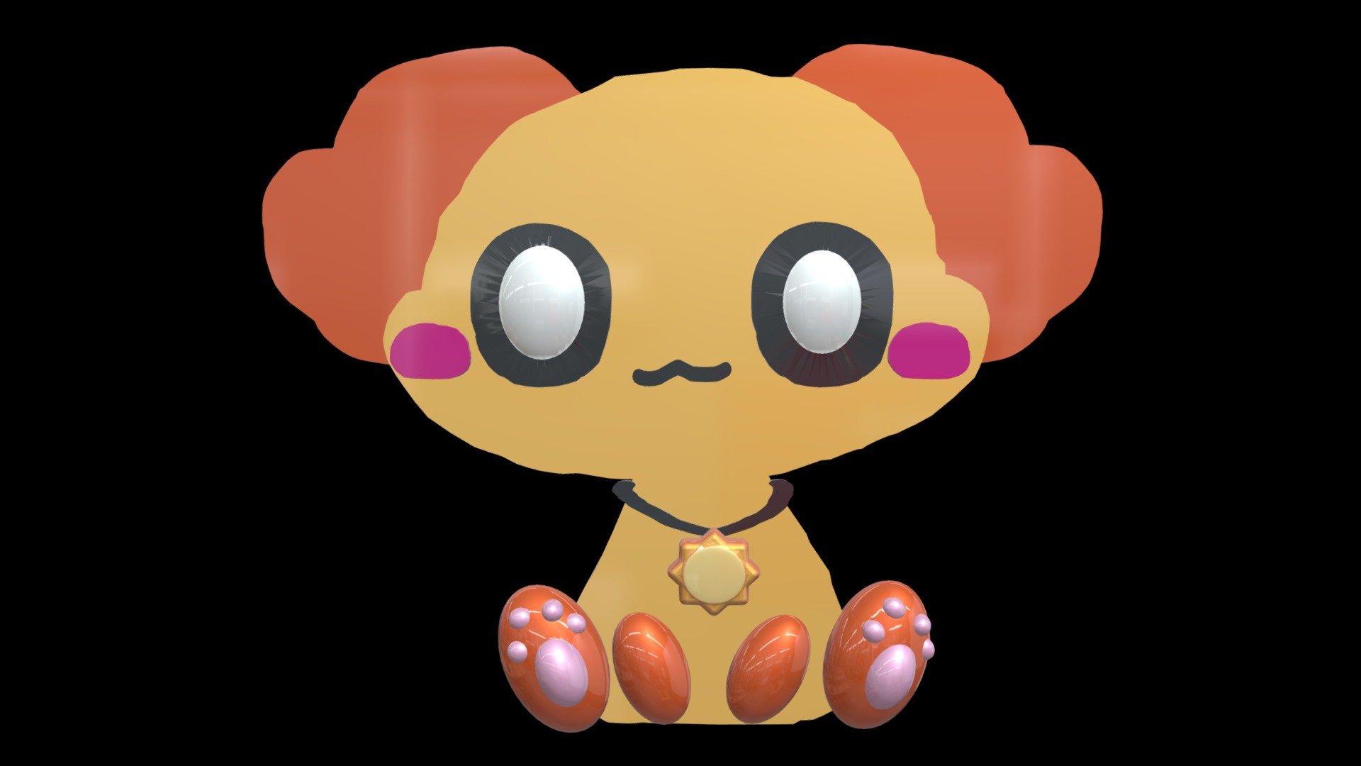 Dog day - 3D model by Manha Bell (Cat bee) (@ManhaBell.Catbee) [cc047ae ...
