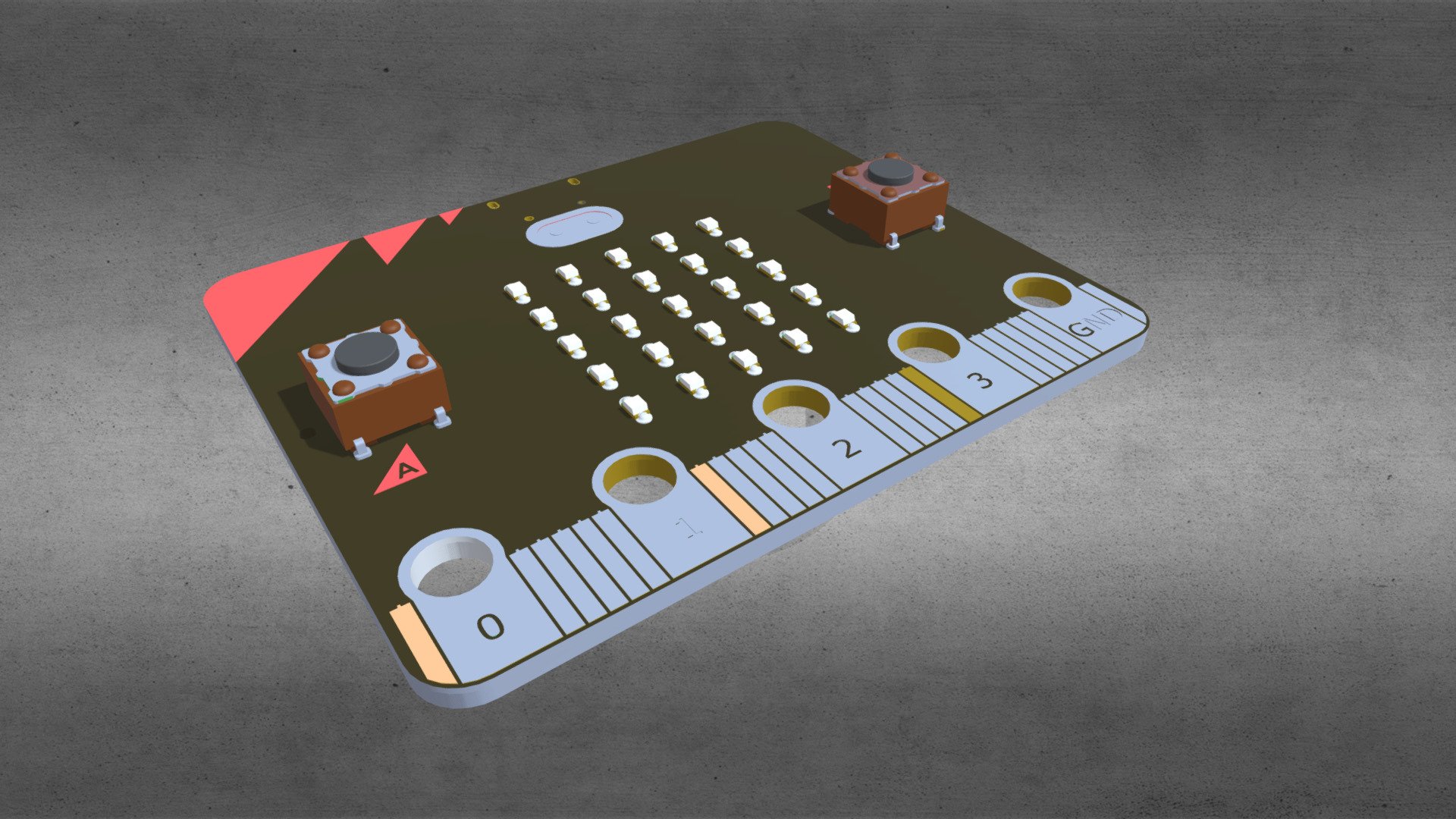 micro:bit - Buy Royalty Free 3D model by Sitetechno.fr [cc04d28 ...