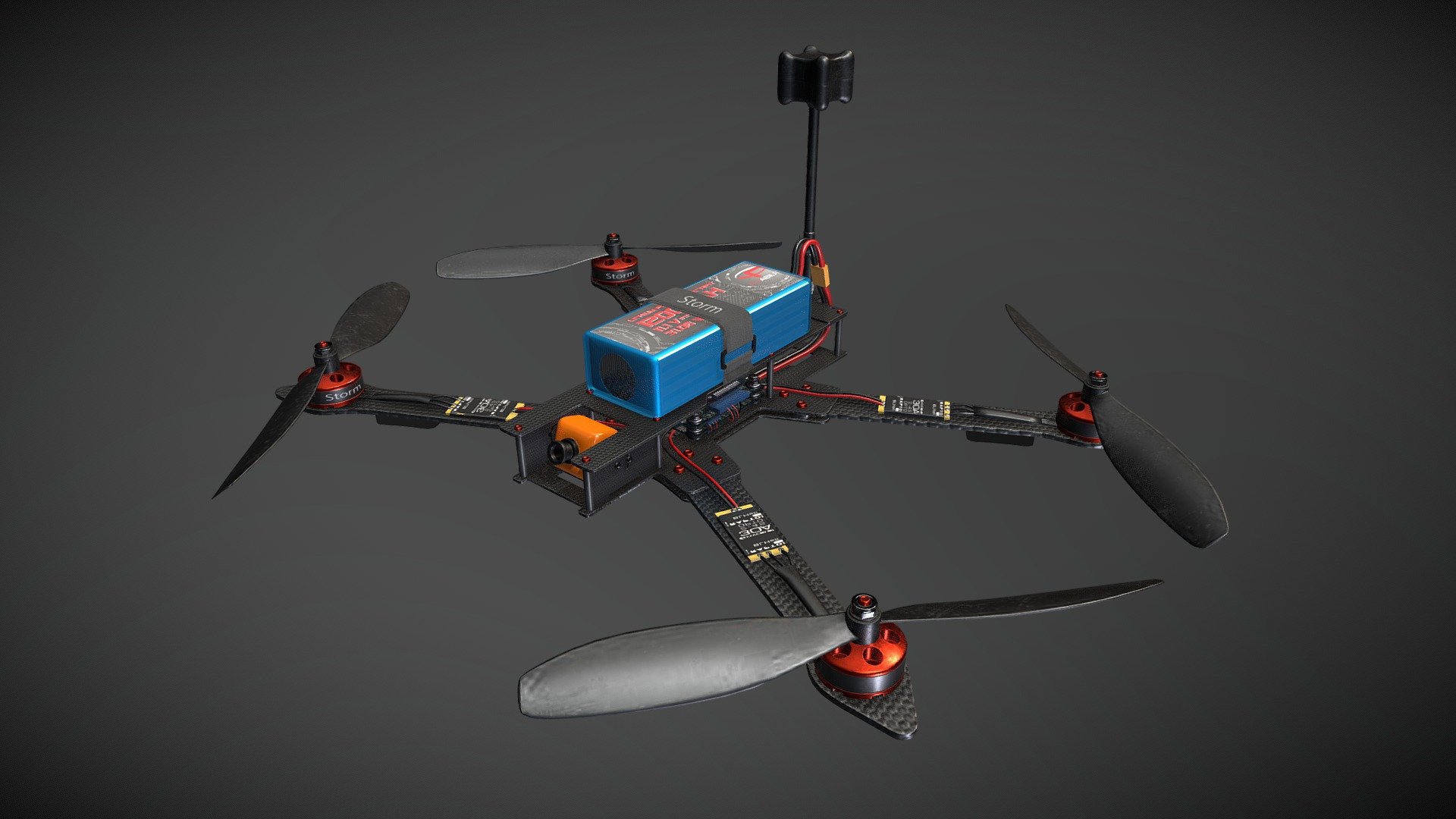 DRONE - 3D model by jestojj [cc04dd7] - Sketchfab