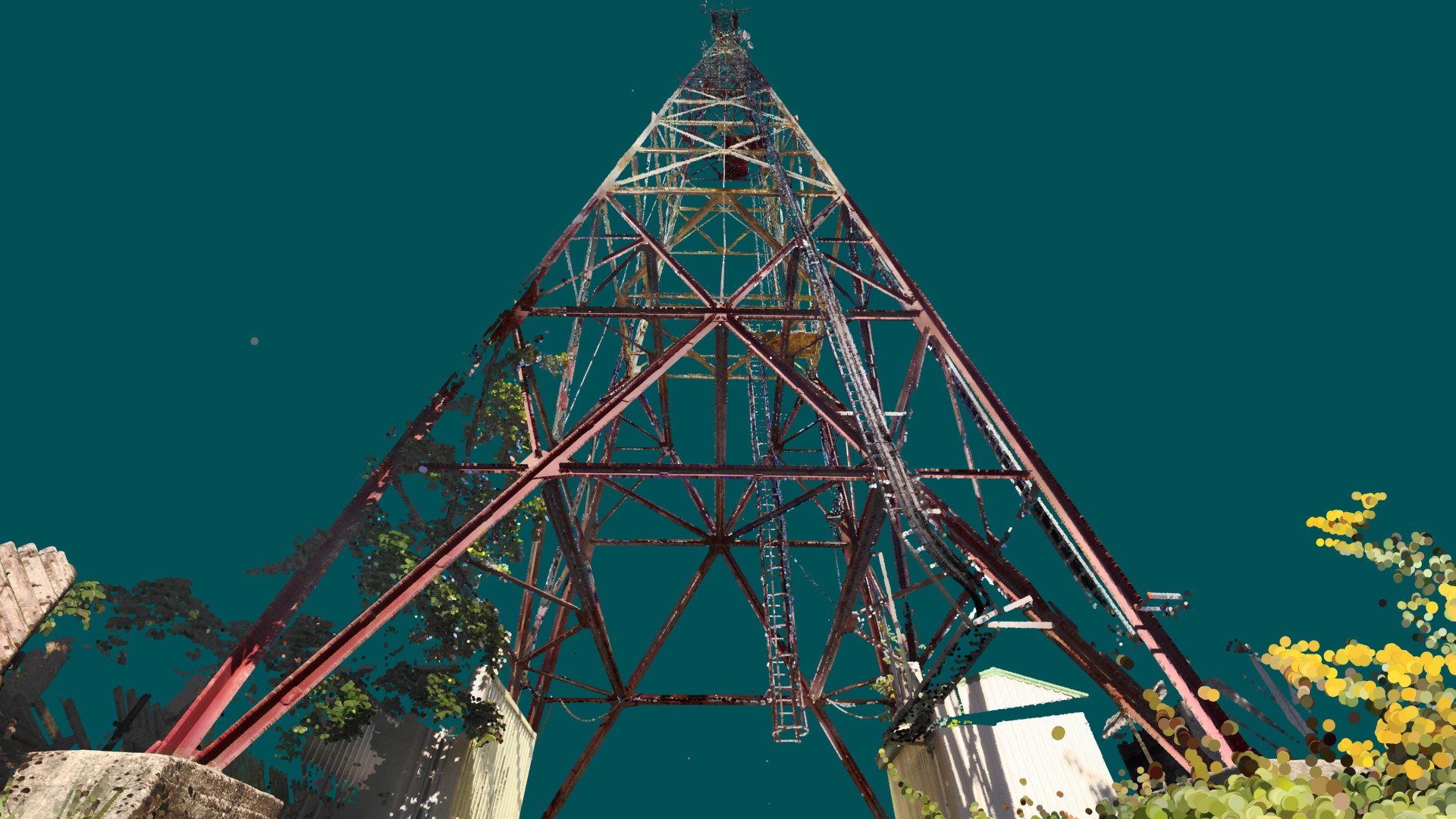 Communication tower - 3D model by Renalds (@renalds_rs) [cc05405 ...