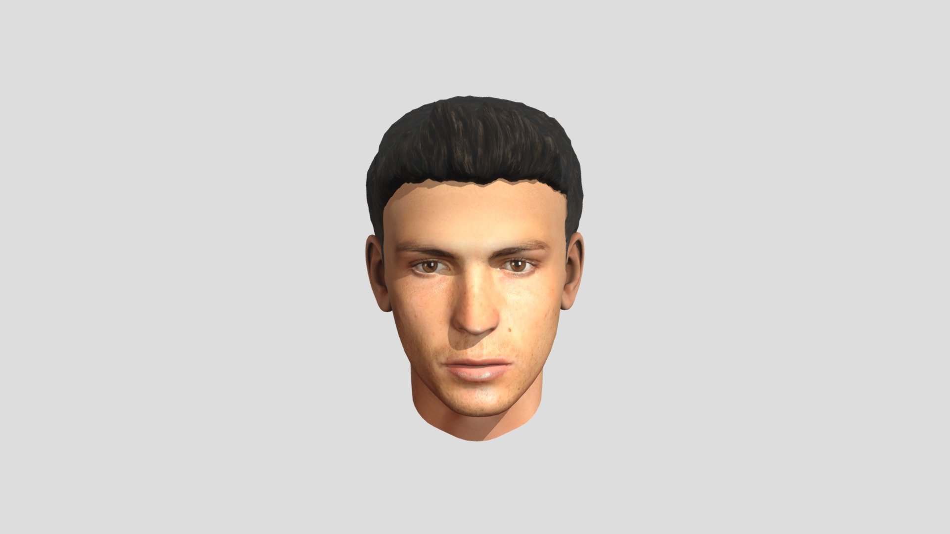 Cool Soccer Dude Face - Download Free 3D model by skullvez [cc05690 ...