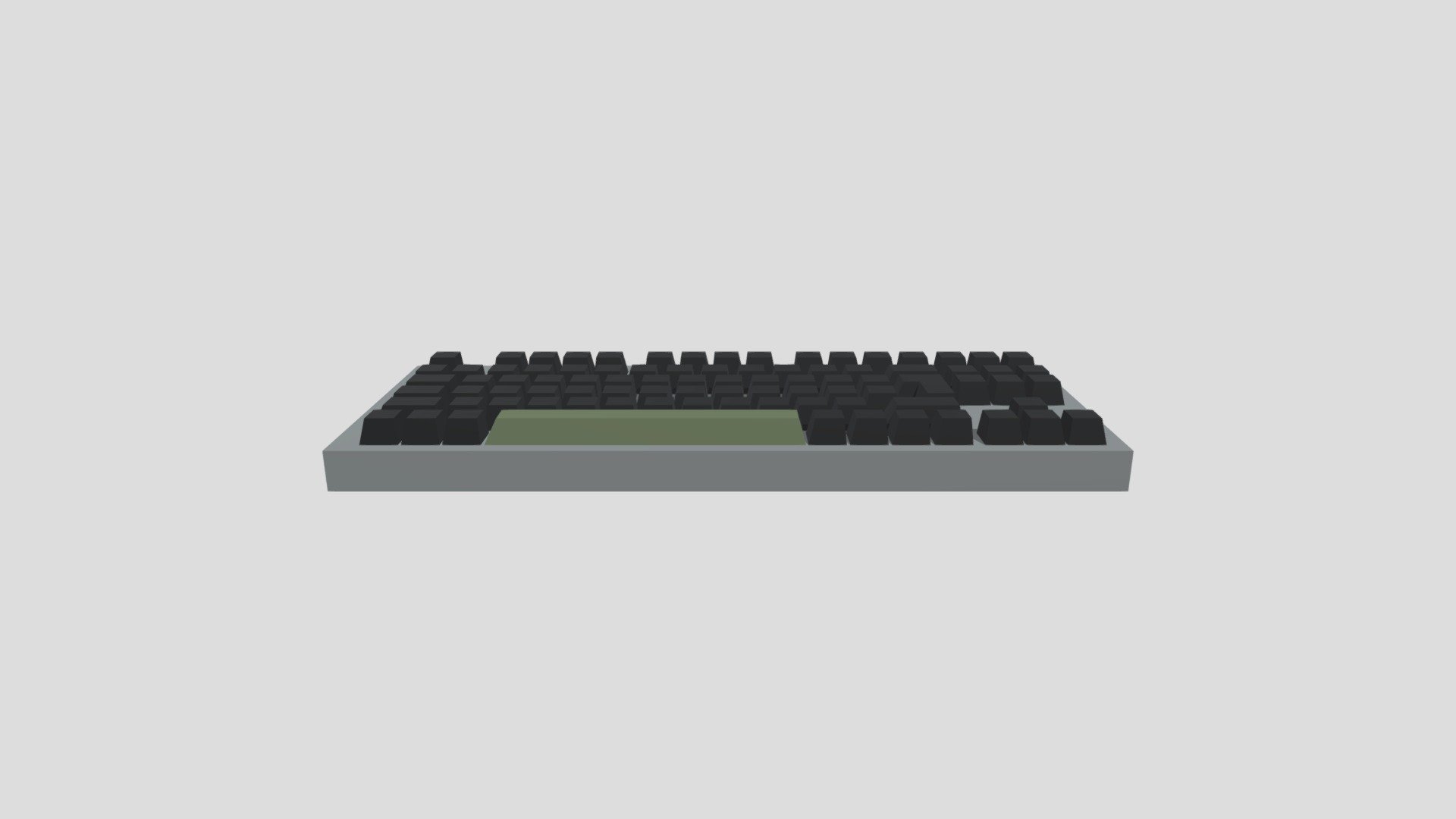 [Low Poly]Keyboard - Download Free 3D model by Destcable [cc061d5 ...