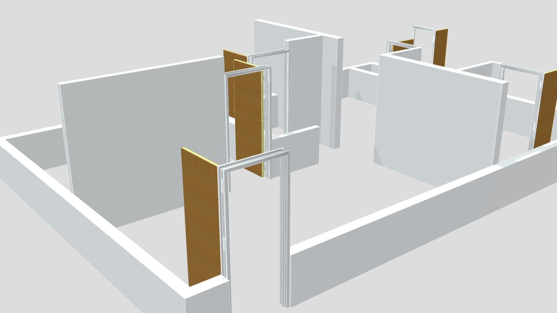 Radha house Layout - 3D model by Yateer [cc065eb] - Sketchfab