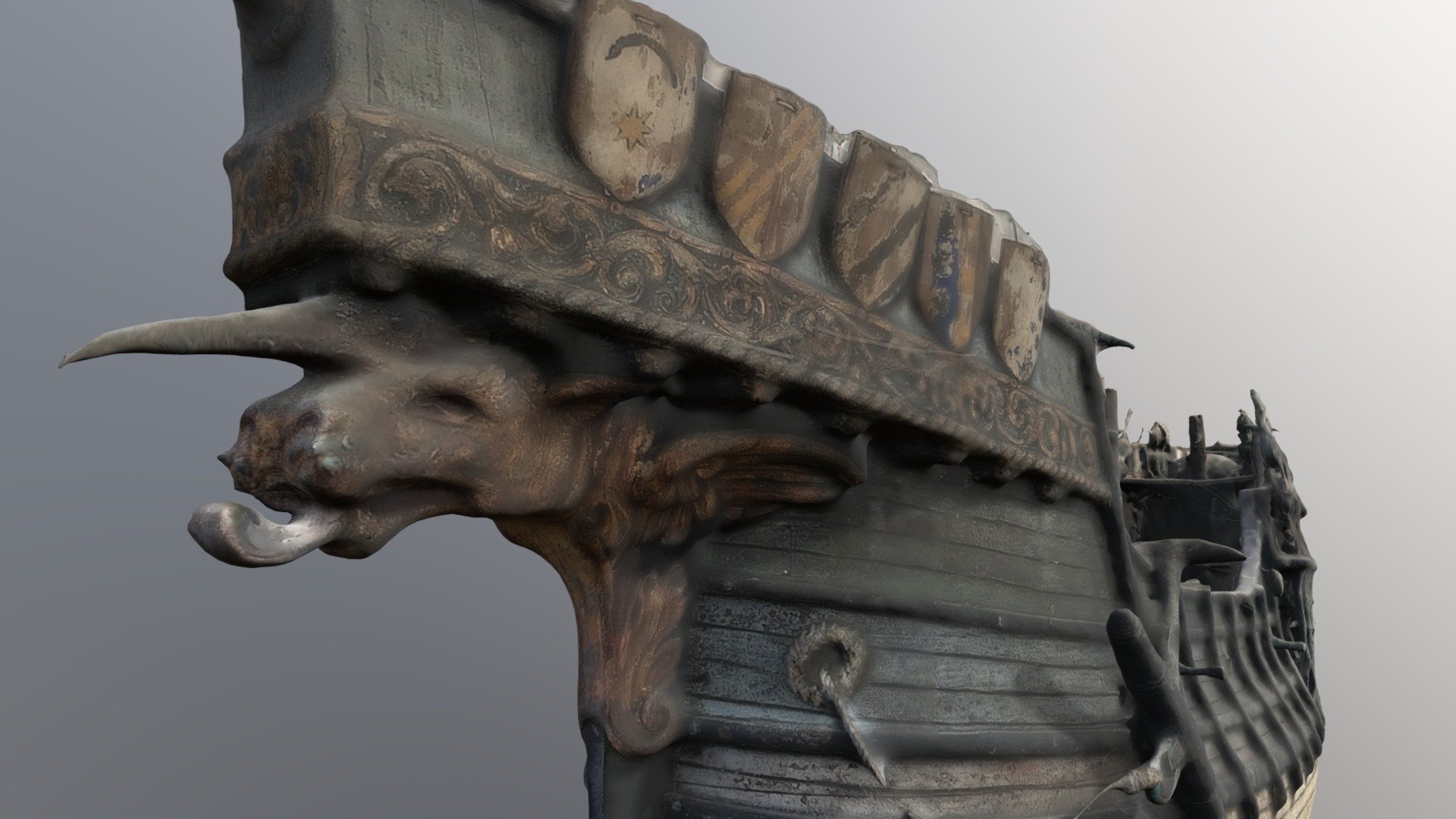 Caravel Model from Vizcaya Museum & Gardens. - 3D model by ...