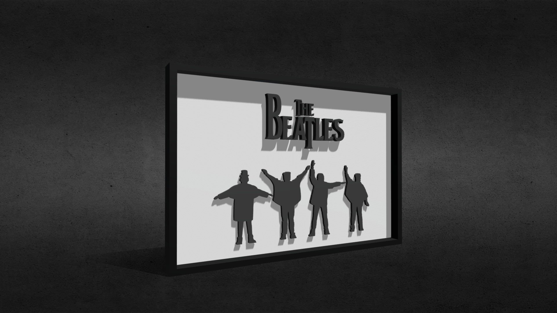 The Beatles - Download Free 3D model by ronnie_yonk [cc07463] - Sketchfab