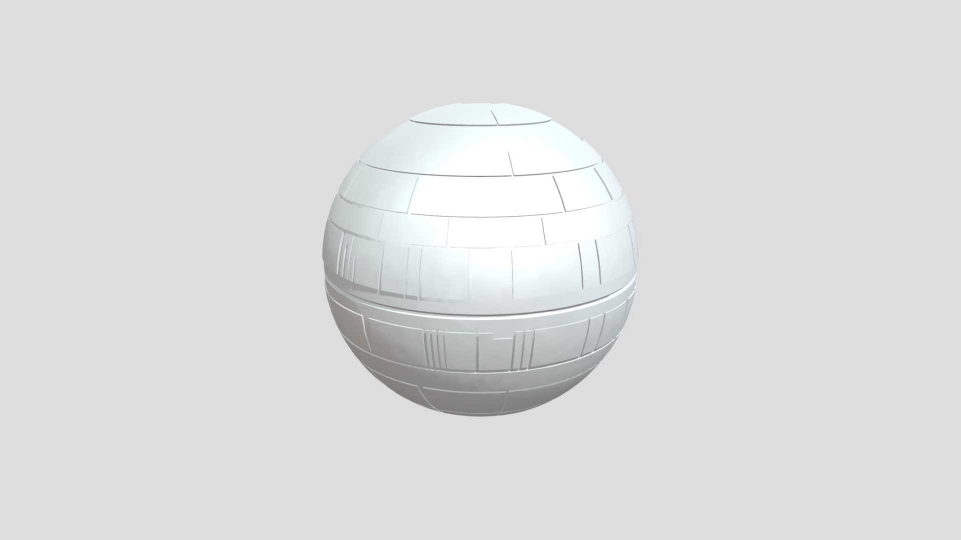 Cross Section Death Star Whole - 3D model by swellz74 [cc07fcb] - Sketchfab