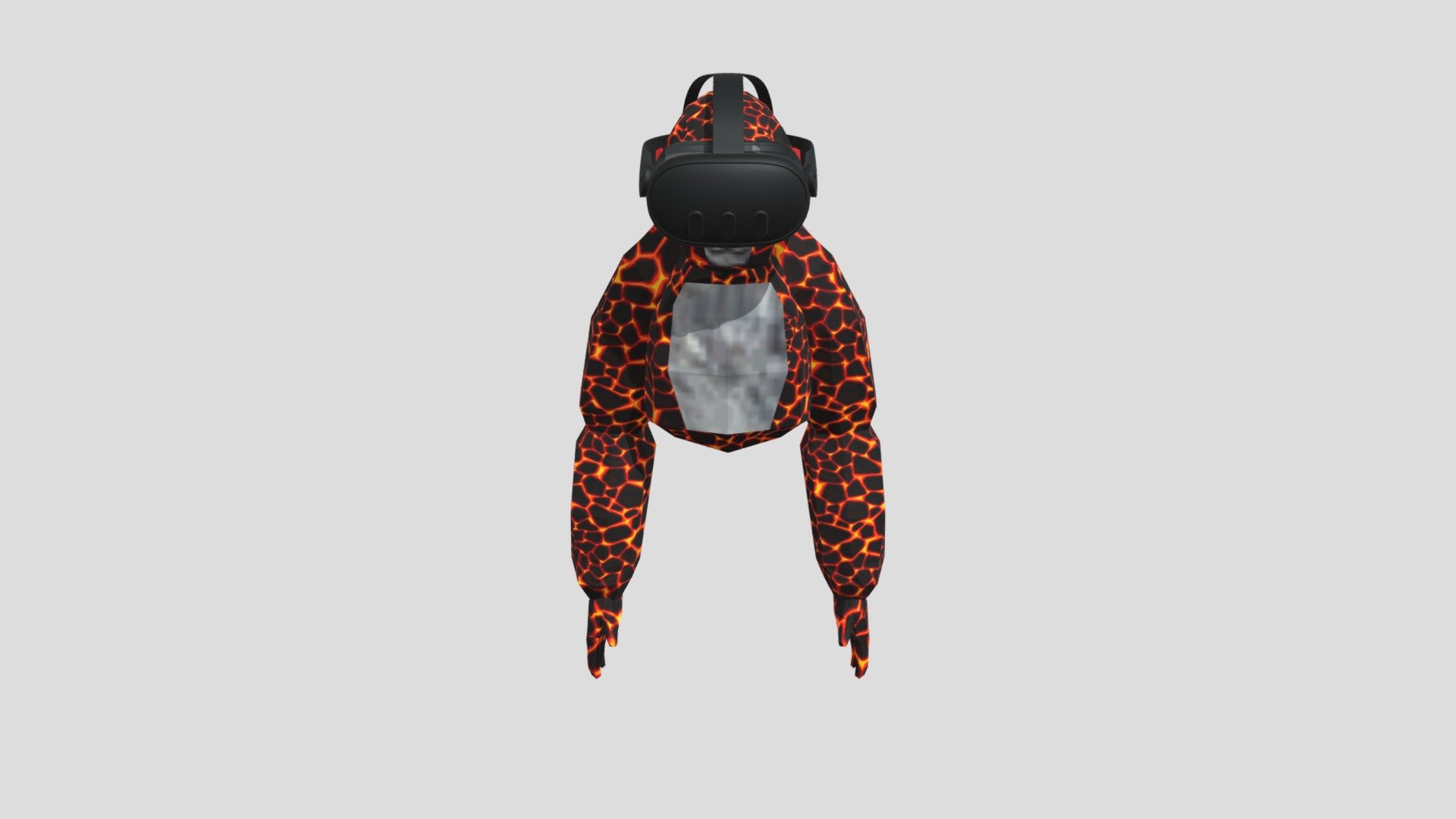 Lava MONKE With A VR Headset - Download Free 3D model by Asher12k ...