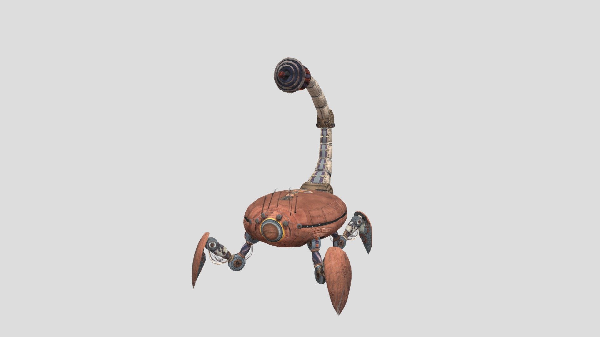 Monsters Vs Aliens Scorpion Robot - Download Free 3D model by ...
