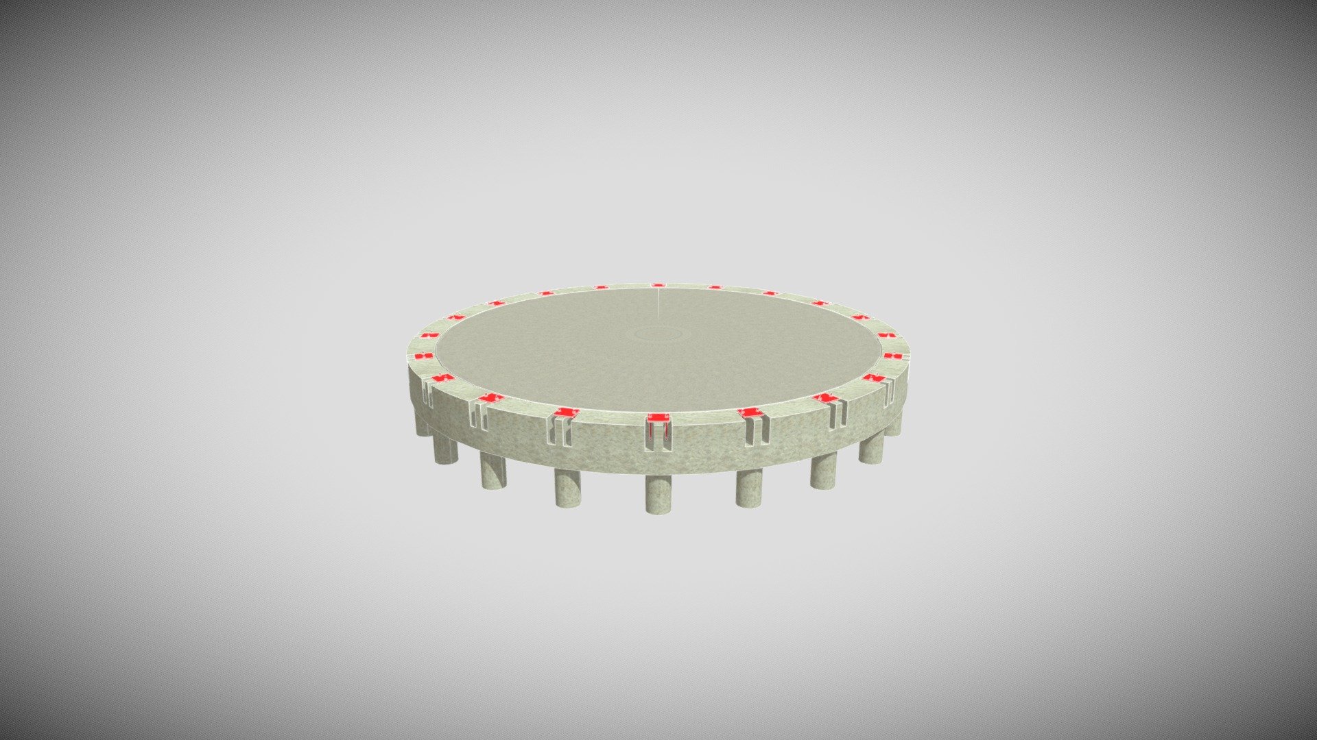 BASE SILO SP-1 - 3D model by designertg [cc0db23] - Sketchfab