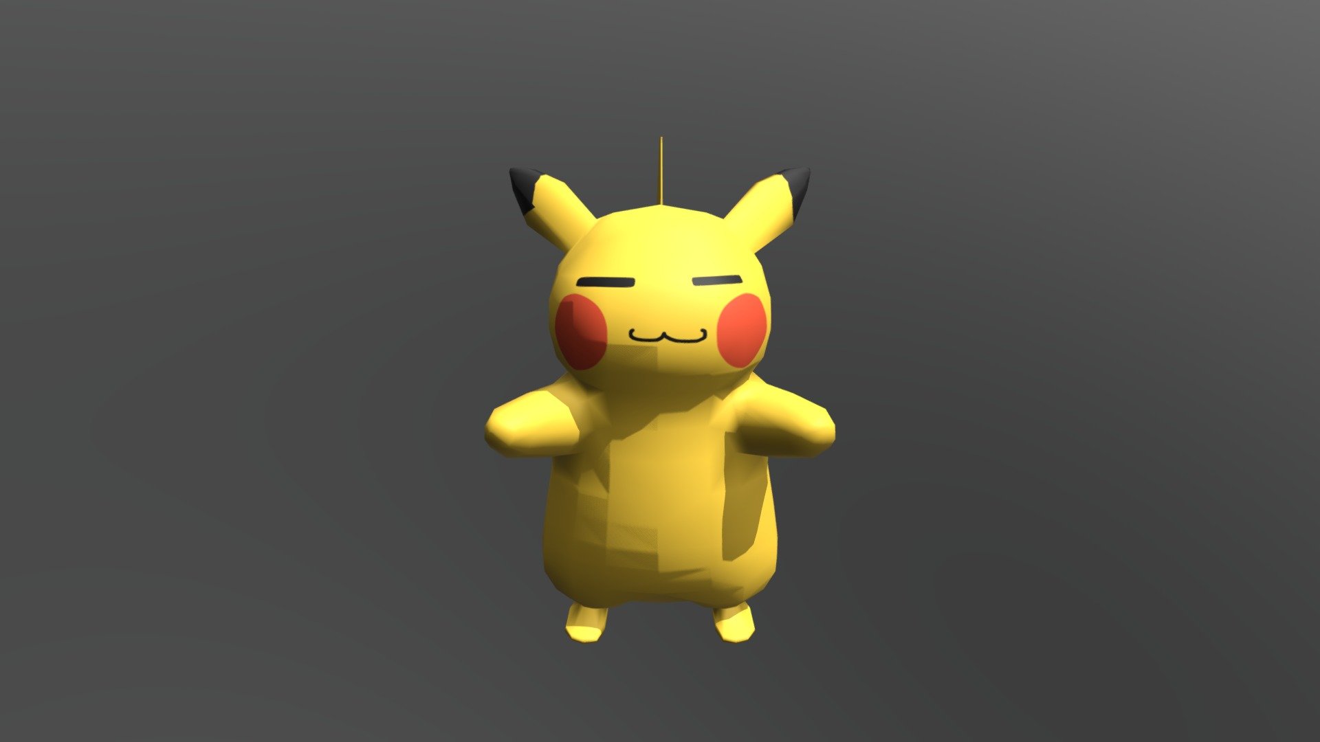 Pikaa - 3D model by Tangaw.Nichapat [cc0e10a] - Sketchfab