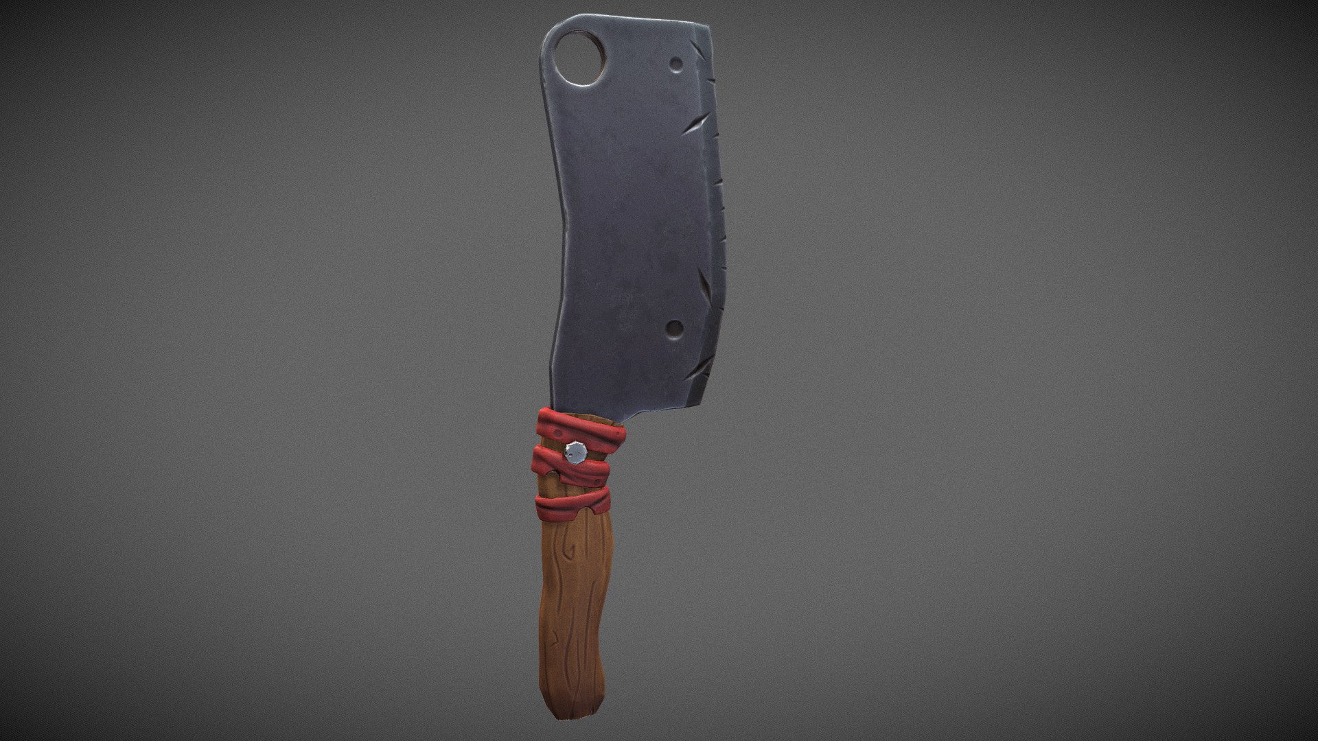 Flayl : Stylized Cleaver - 3D model by K9Tvz (@K9Art) [cc0f3a0] - Sketchfab