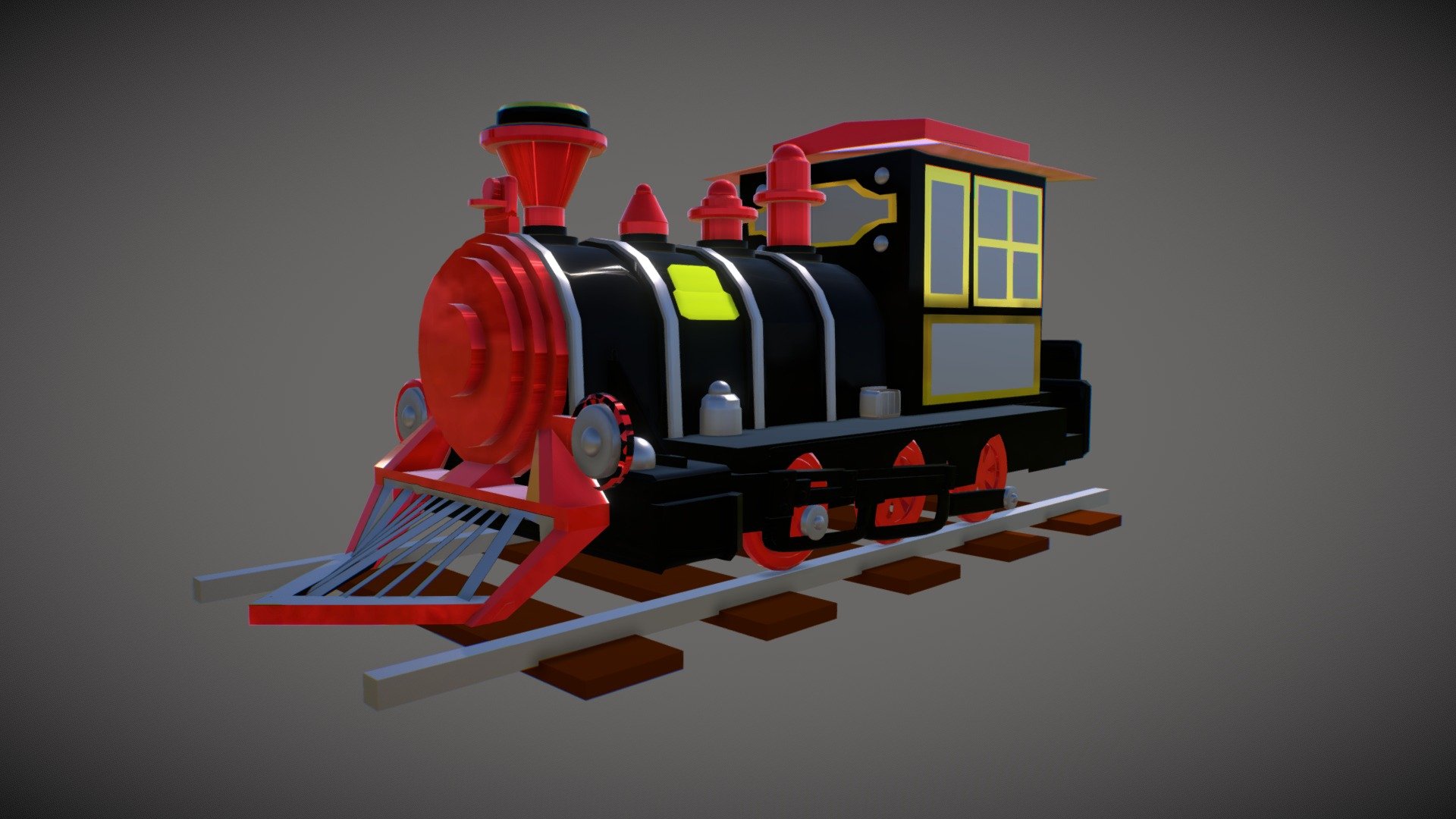 Tren hecho en Maya por Erica Madrigal - 3D model by EricaIMM [cc112b8 ...