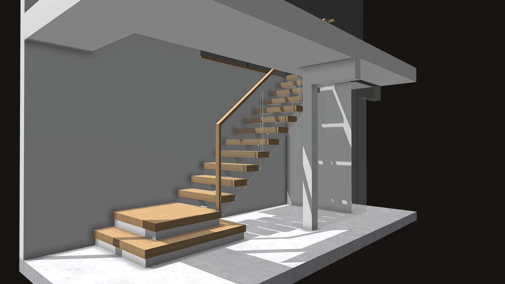 Thomason - Updated Staircase Visual - 3D model by The Metal Staircase ...