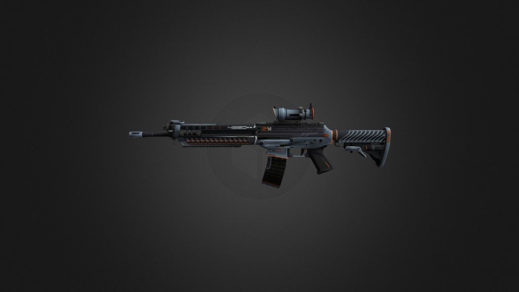 SG 553 | Phantom - 3D model by krakencommunity [cc1227d] - Sketchfab