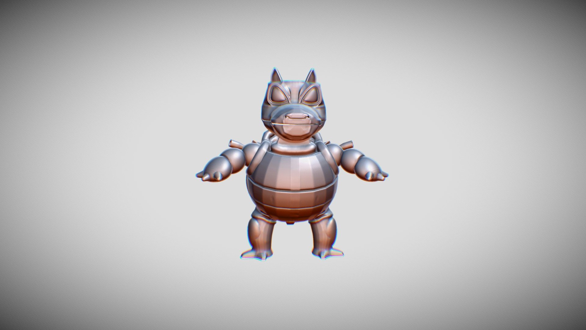 Blastoise - 3D model by est.cristian.galeano [cc13fc0] - Sketchfab