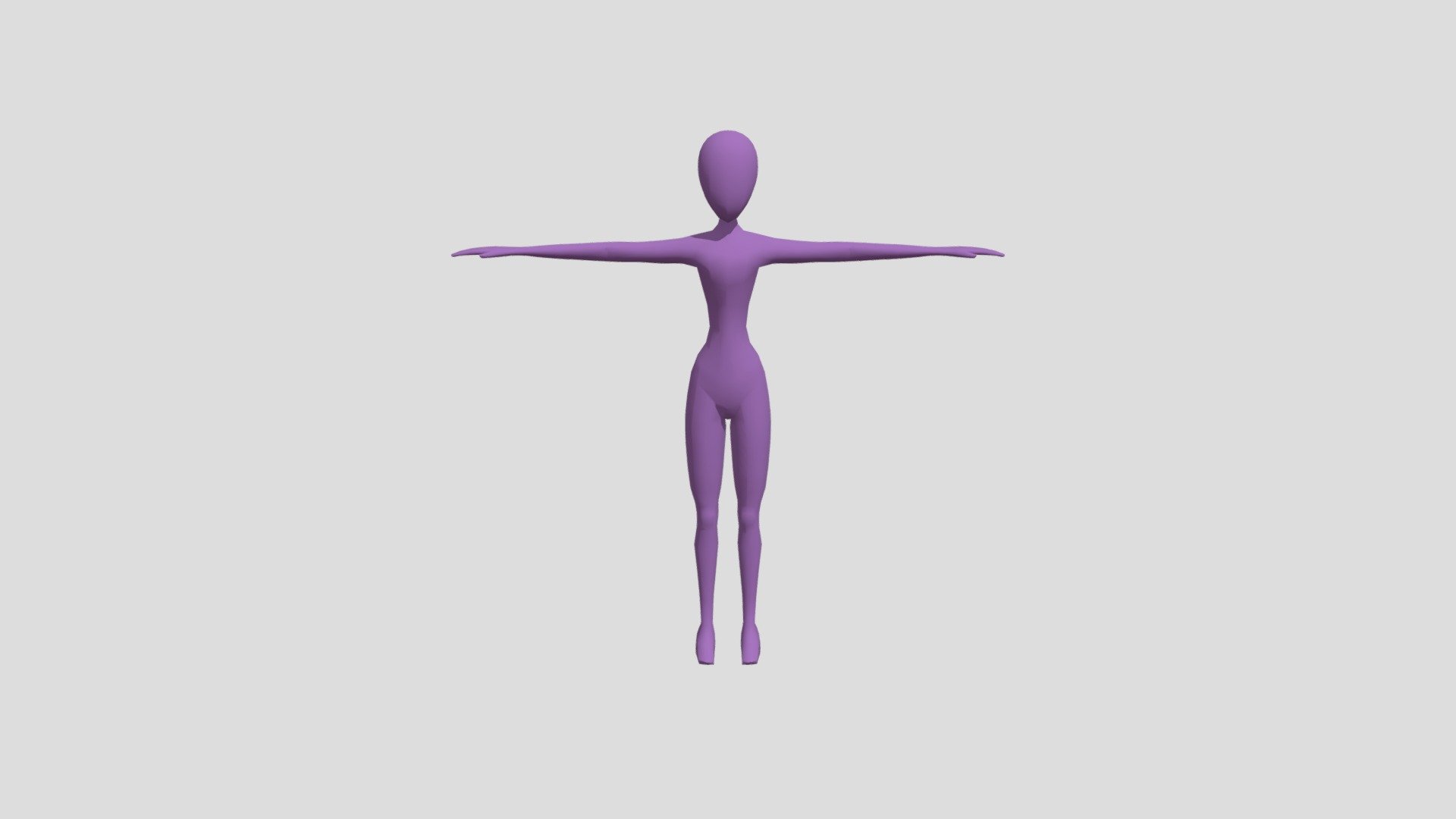 Stickmen Normal Female 01 - Download Free 3D model by Kret Sopheaktra ...