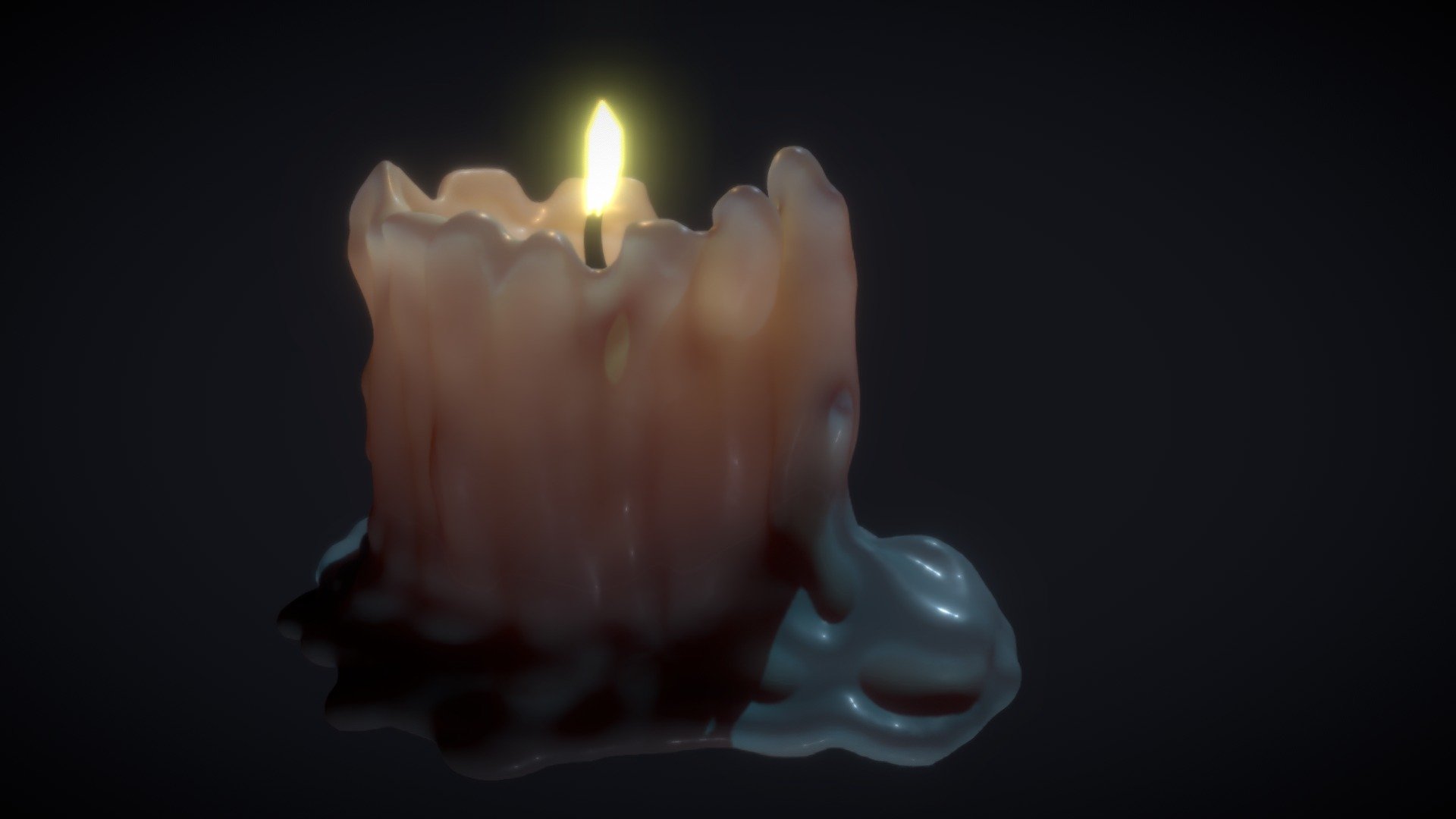 Candle - Download Free 3D model by Kepperus [cc16f75] - Sketchfab