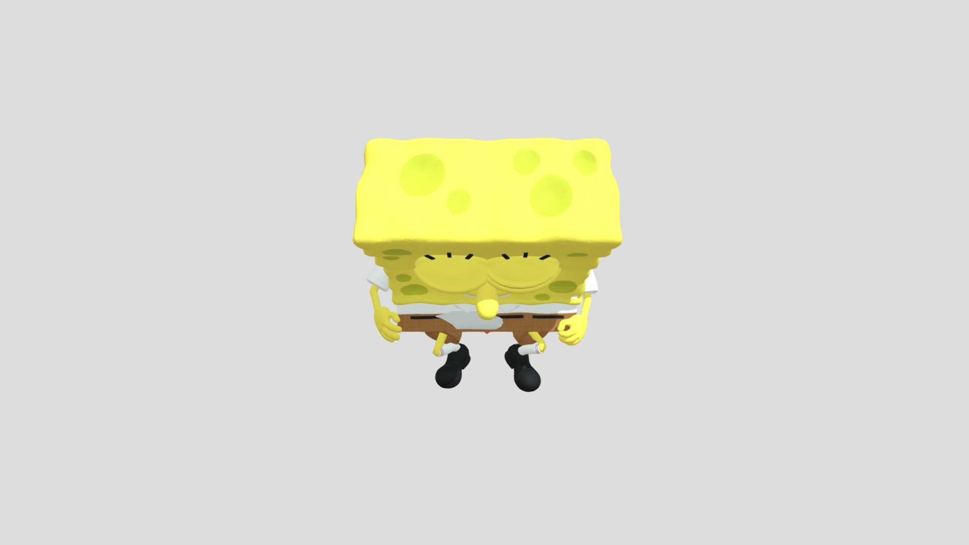Battle_for_bikini_bottom_spongebob_rig - Download Free 3D model by ...
