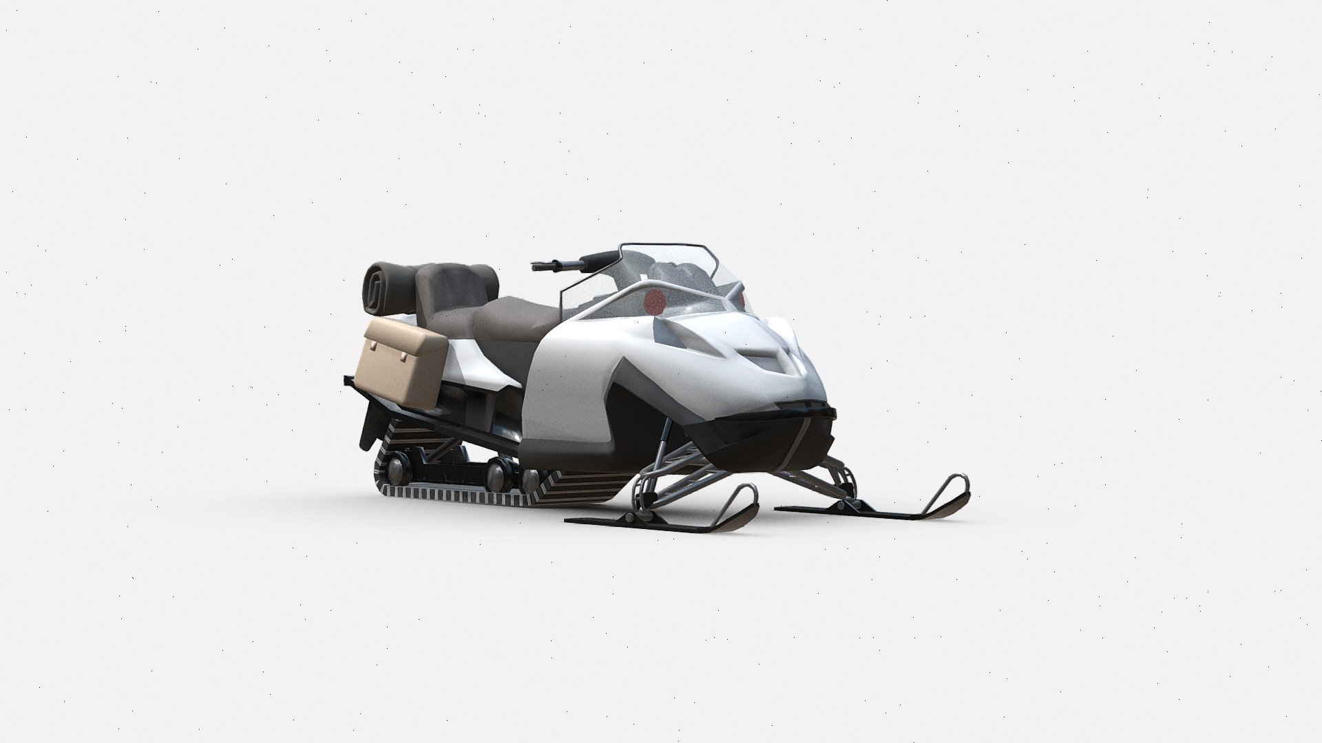 3d model Snowmobile Green - Buy Royalty Free 3D model by zizian ...