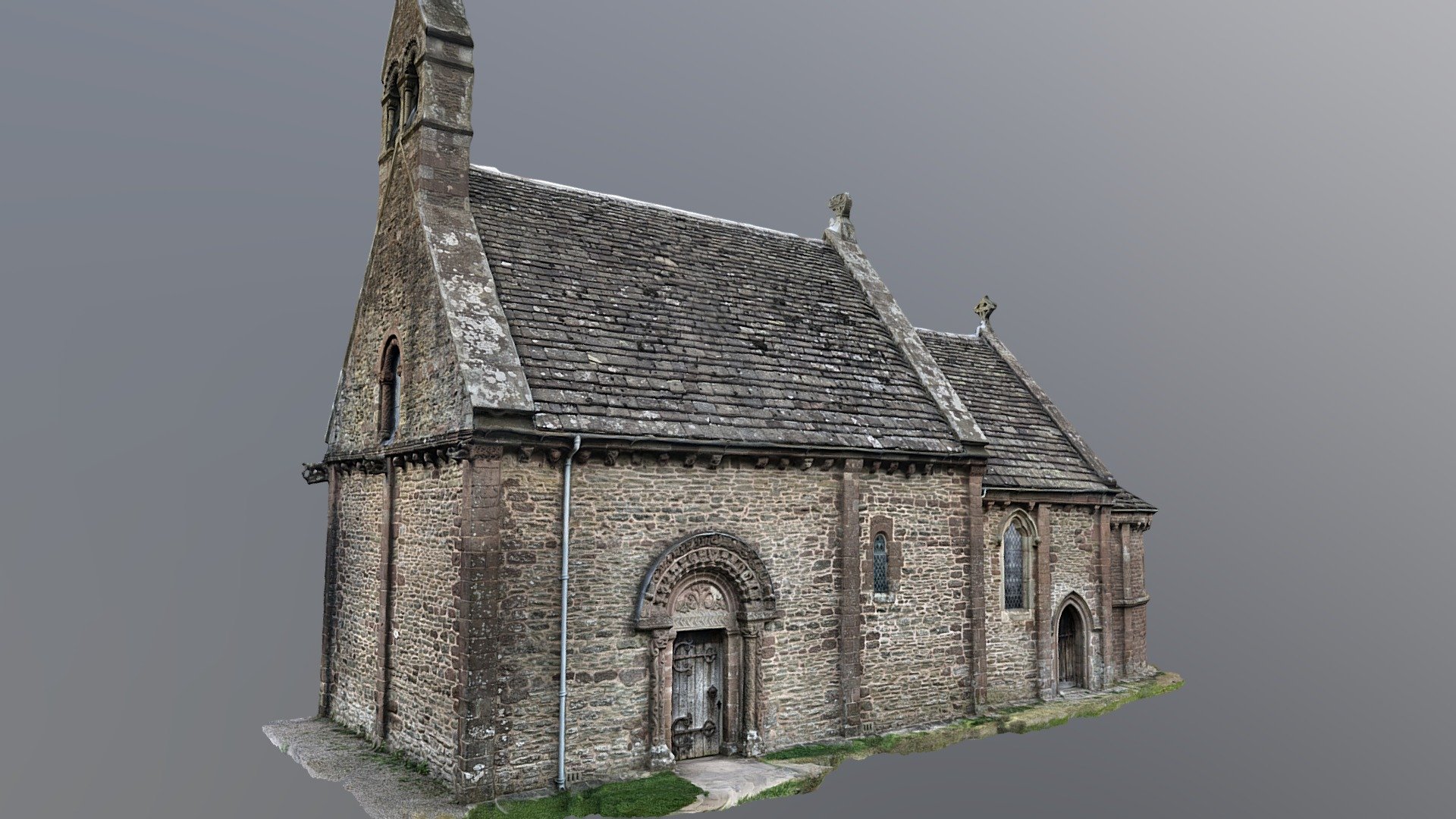 Kilpeck, Church of St.Mary and St.David Hereford - 3D model by Digital ...