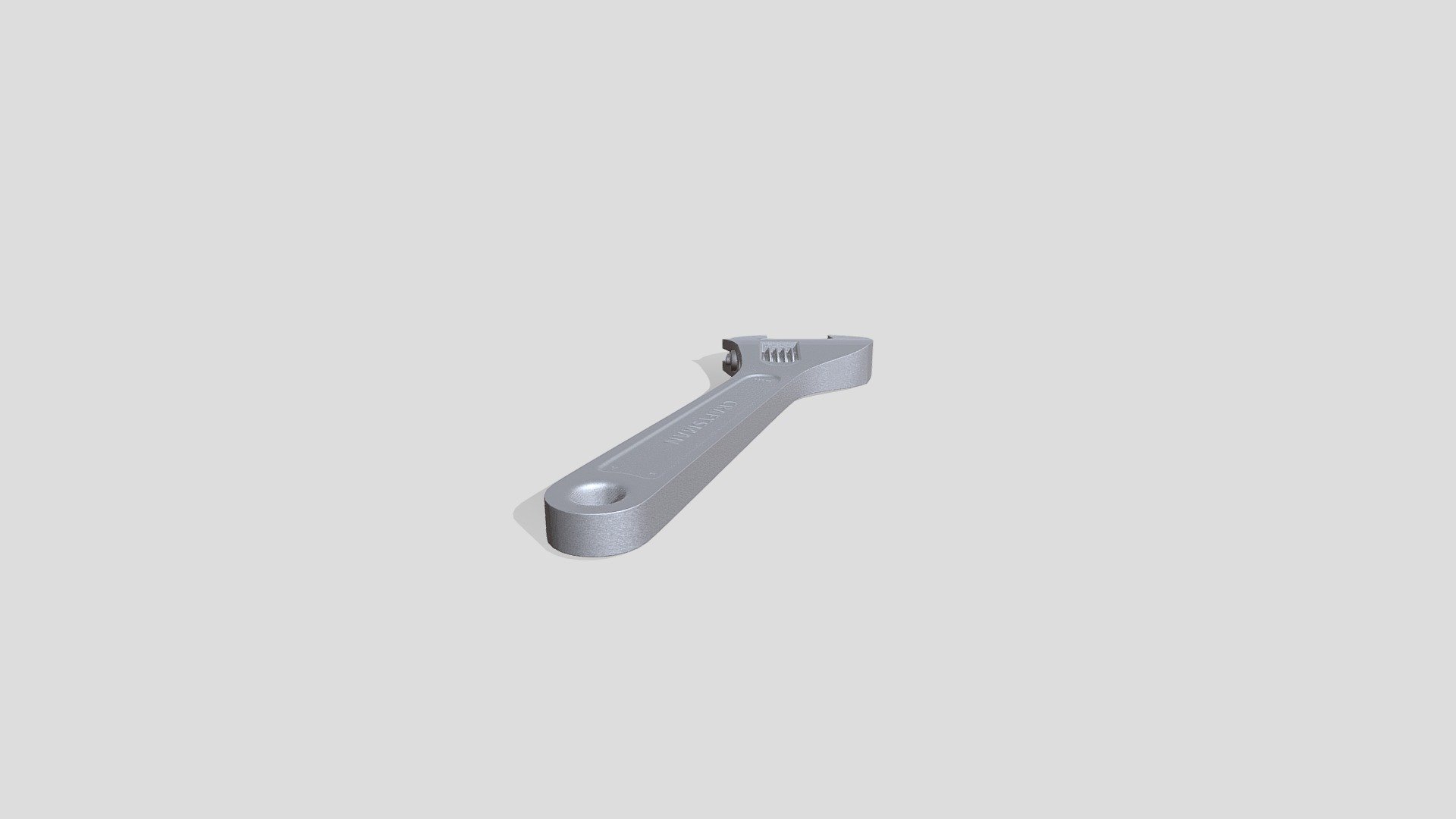 Adjustable Wrench Model - 3D model by sinkopaav [cc1b19d] - Sketchfab
