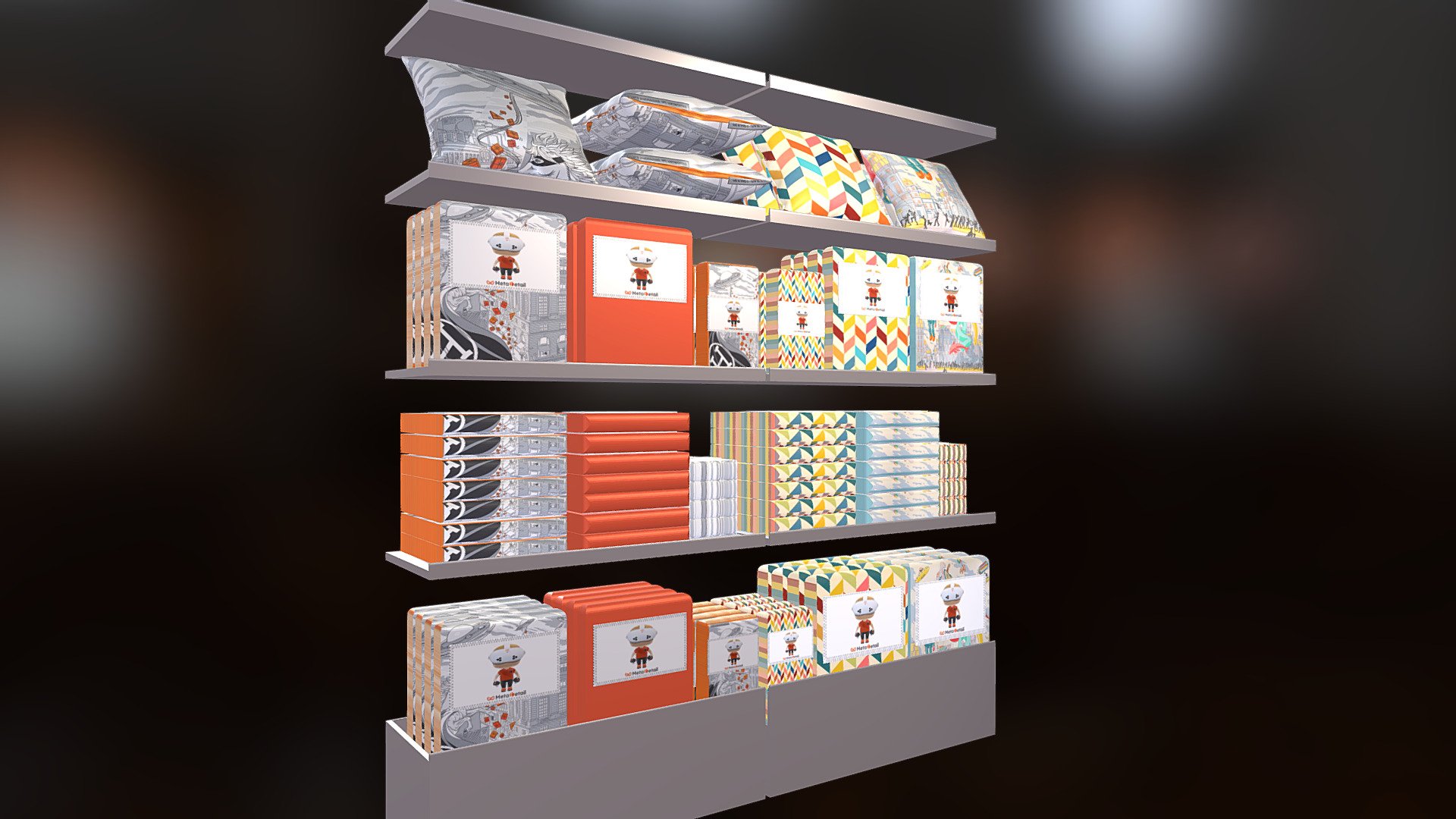 Metaretail Visual Merchandising Home display - Download Free 3D model ...