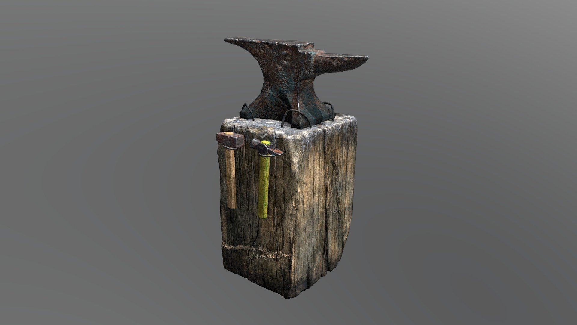Iron Anvil - 3D model by votanlenhan [cc1d1b0] - Sketchfab