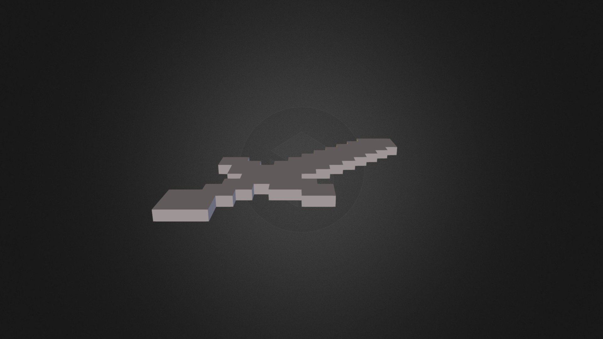 Rainbow Minecraft Sword - 3D model by bobo.bagginz [cc20262] - Sketchfab