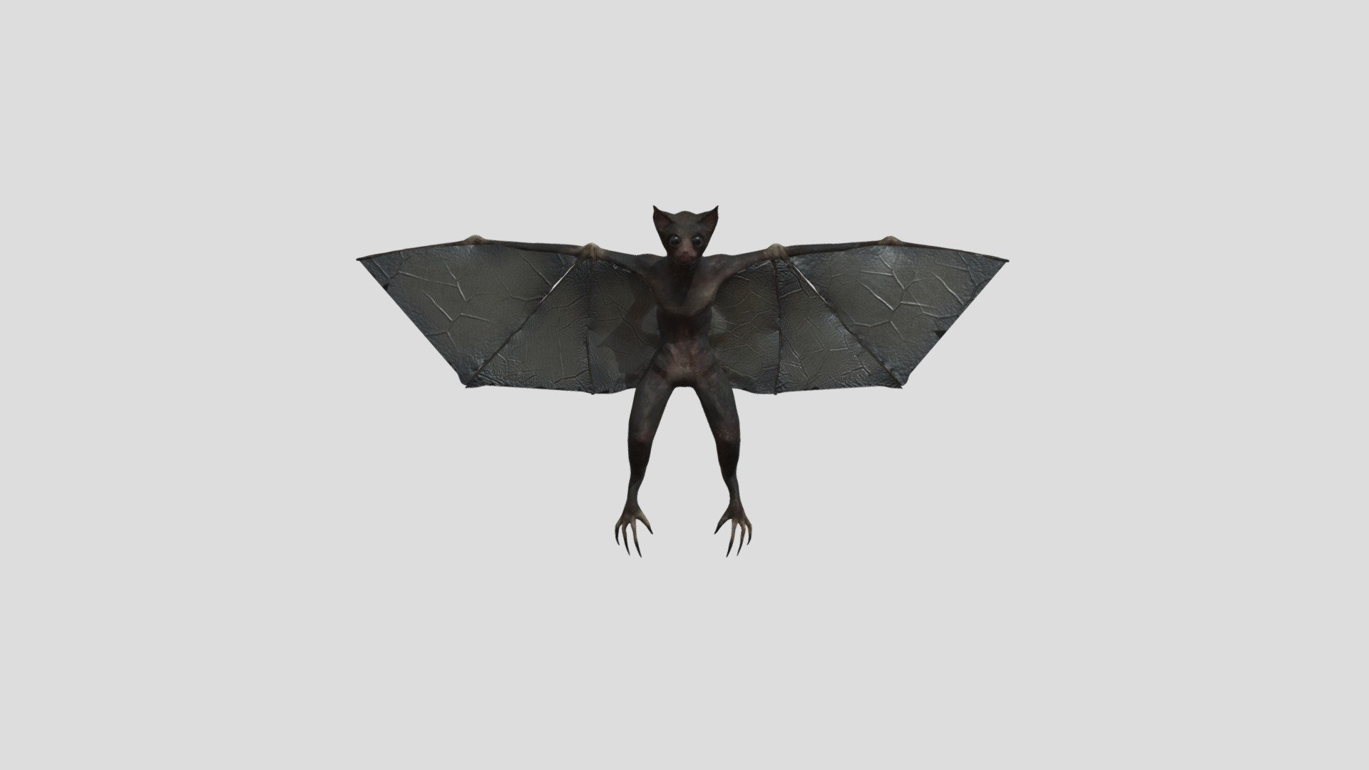 Creepy bat - 3D model by adelewallece02 [cc20950] - Sketchfab