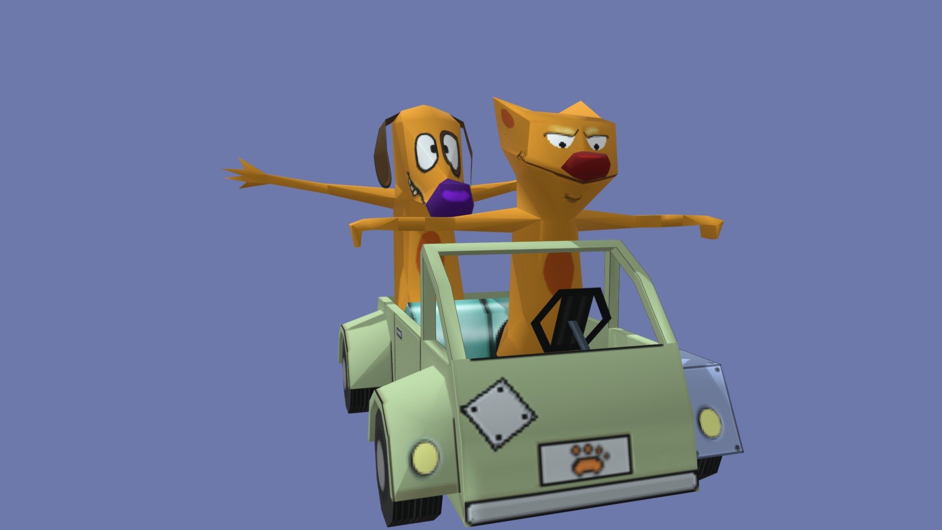 Nicktoons Racing - CatDog (Edited Model) - Download Free 3D model by ...