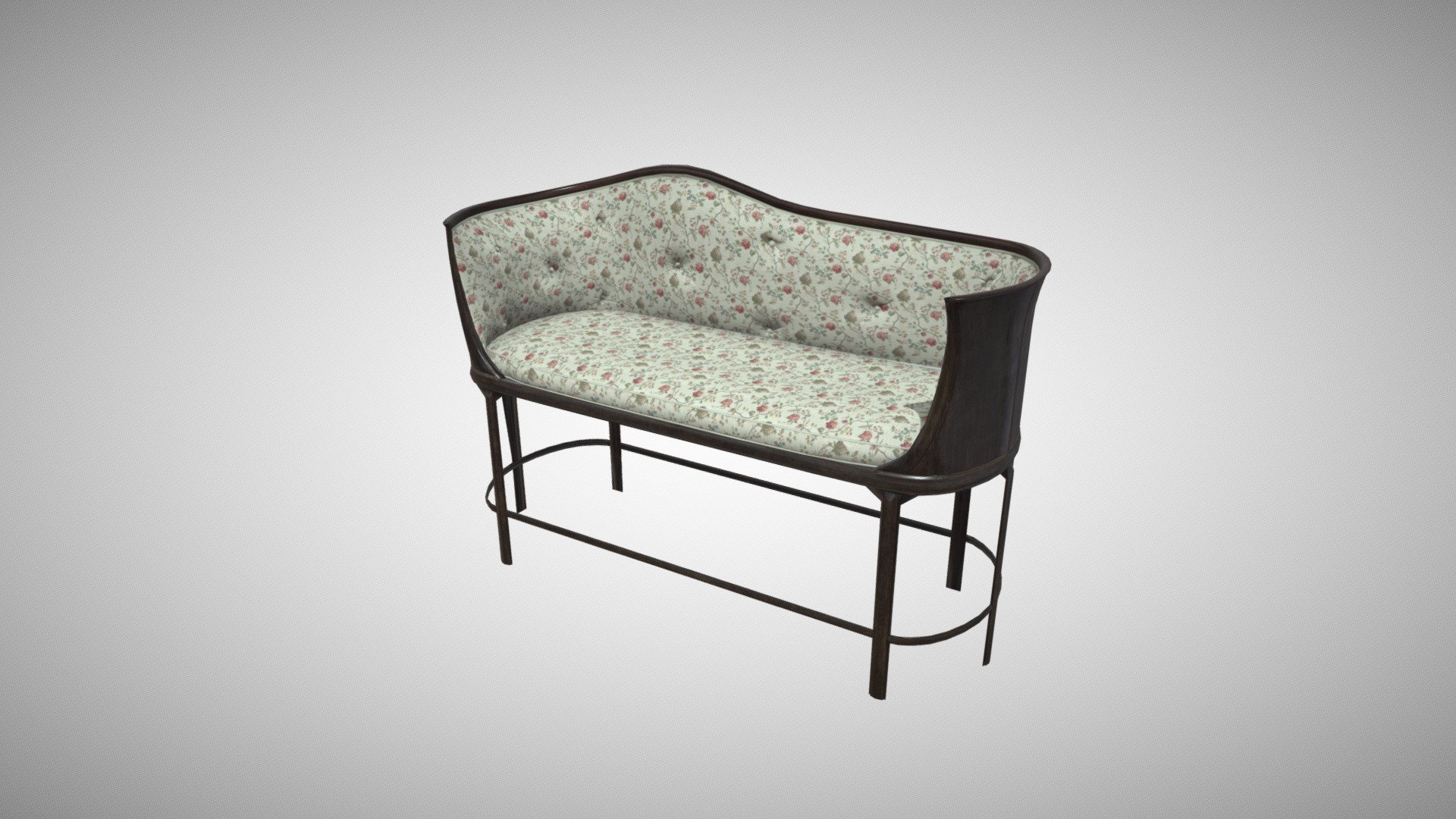 Divan - 3D model by MUSÉO 3D (@MUSEO3D) [cc20aed] - Sketchfab