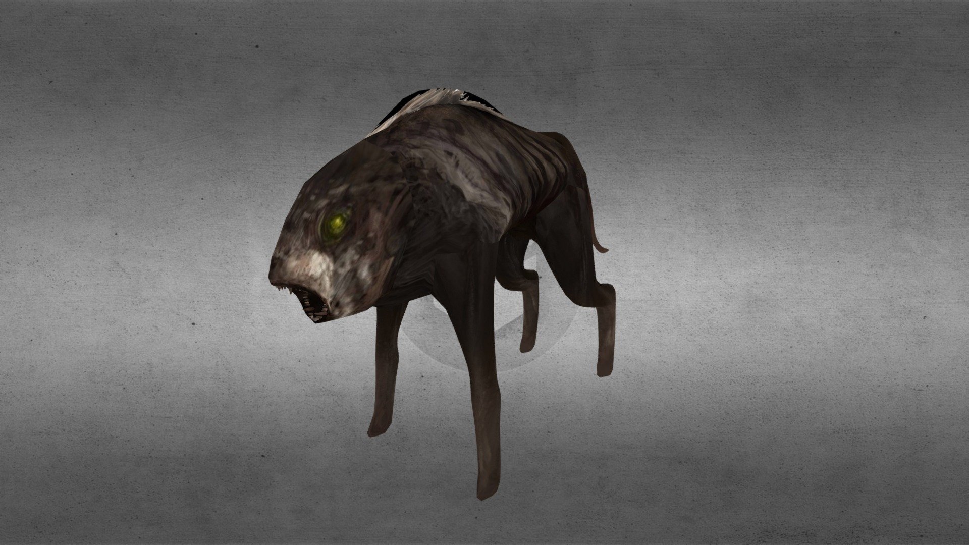 Zombie dog - Download Free 3D model by onmioji [cc21abf] - Sketchfab