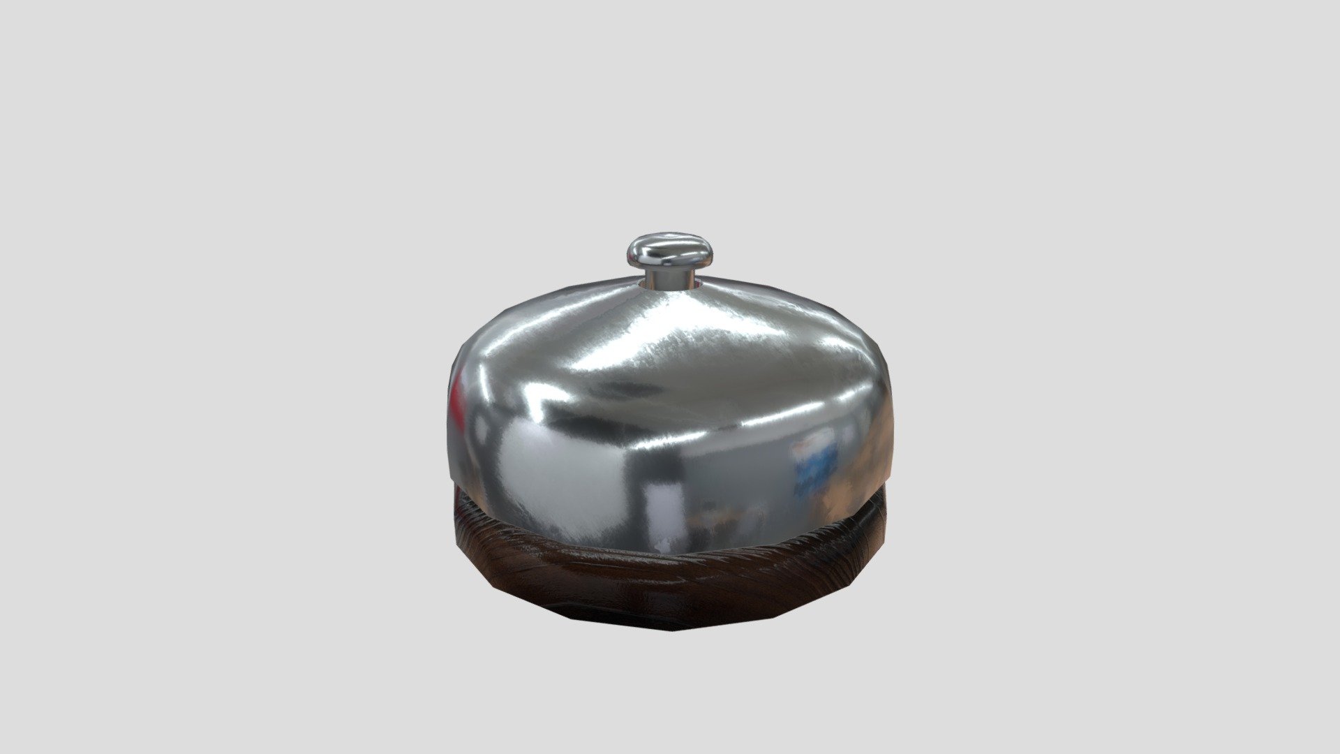 Desk Bell - Download Free 3D model by ClintonAbbott.Art [cc21b30 ...