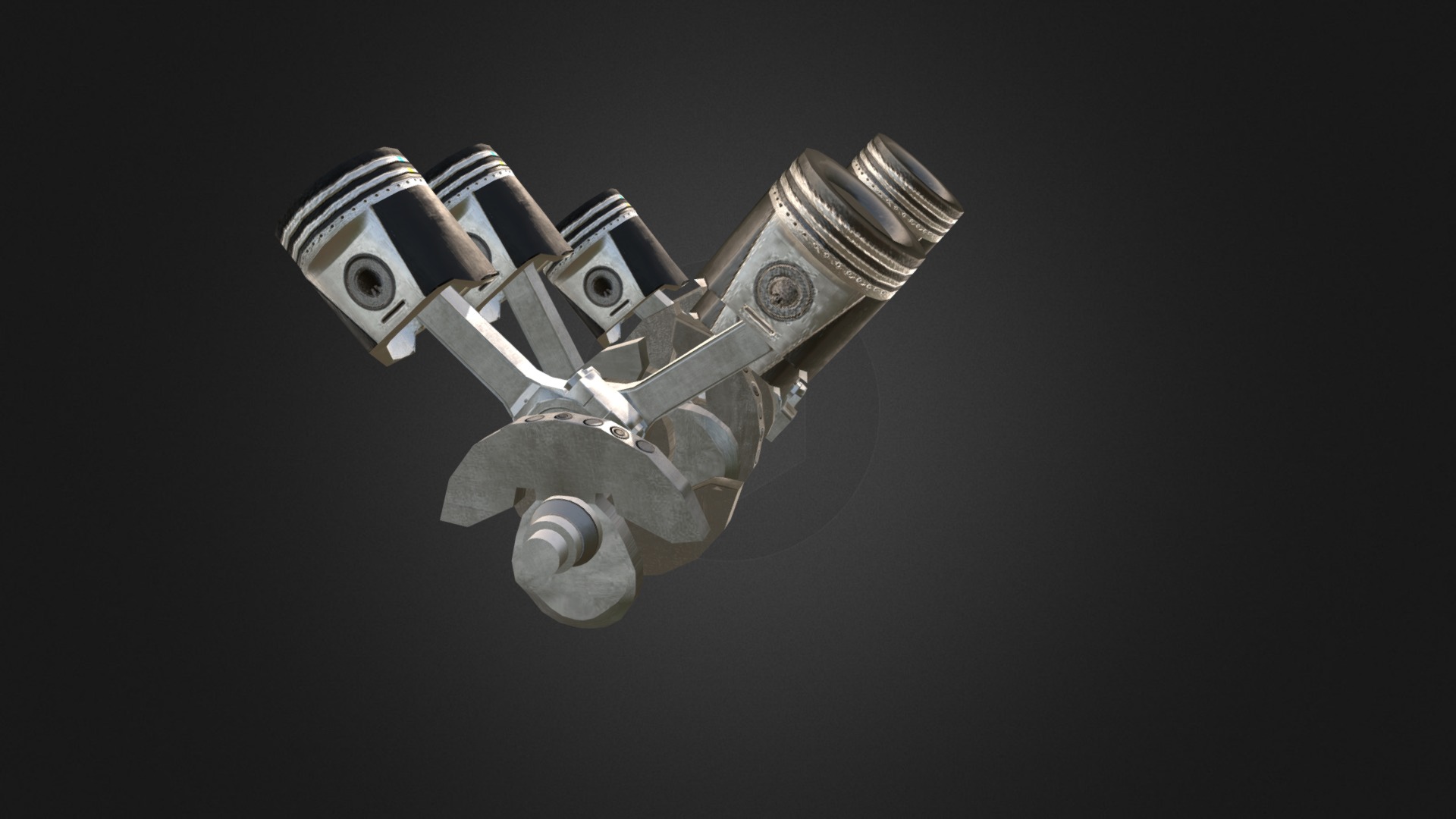 Crankshaft - 3D model by Yode (@yodegroup) [cc22c9c] - Sketchfab