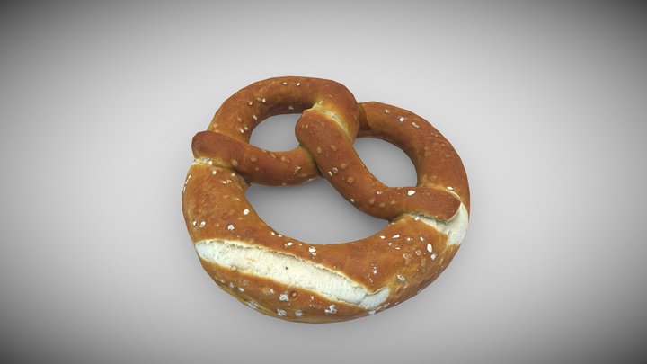 Pretzel 3D models - Sketchfab