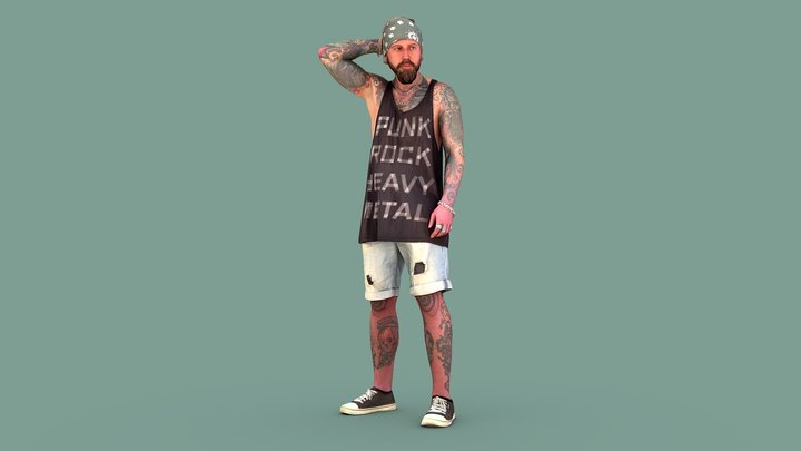 Punk 3D models - Sketchfab