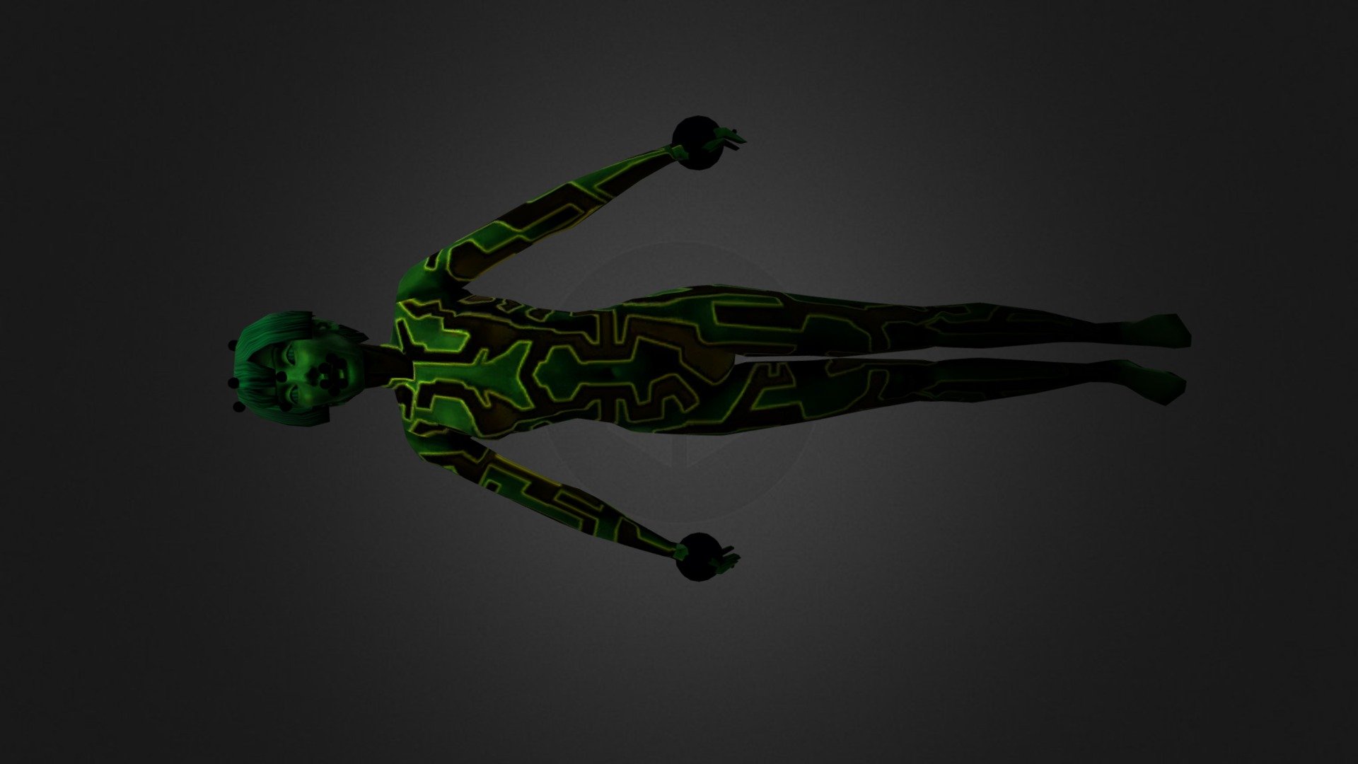 PC Computer - Halo Combat Evolved - Cortana - Download Free 3D model by ...